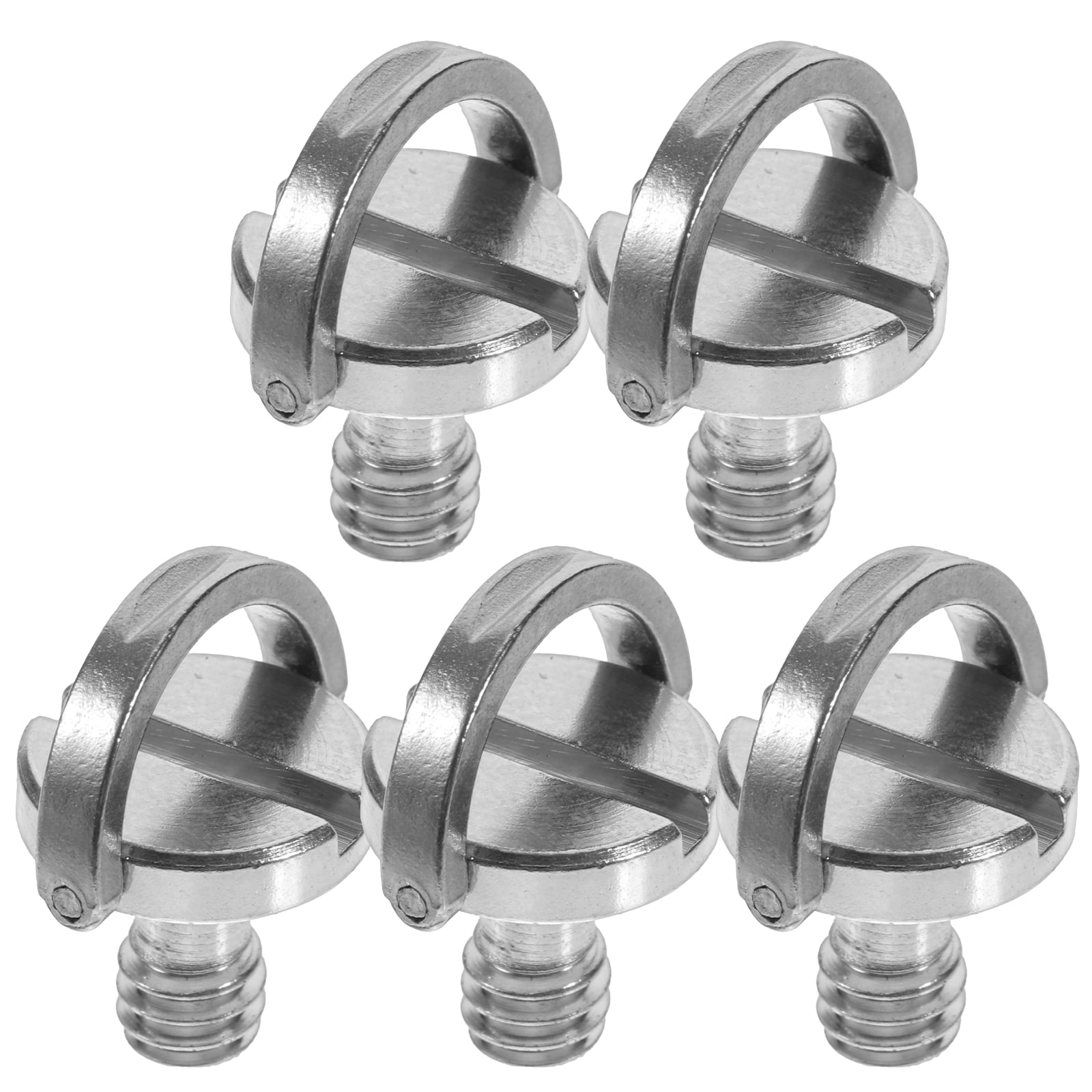 unbranded 5 Pcs 1/4 Inch Camera Mount Screw Plate Clamp Adapter ...
