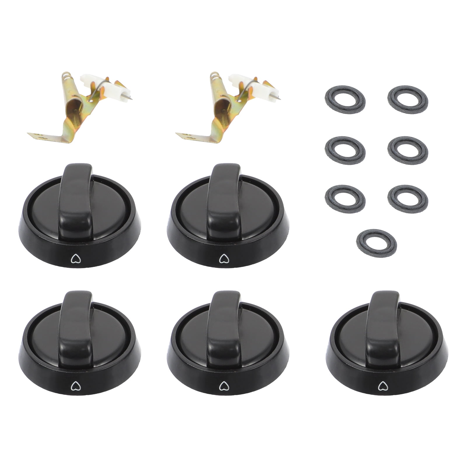 unbranded 5 Pcs Knob Shift Stove Switch Gas Accessories Replacement ...