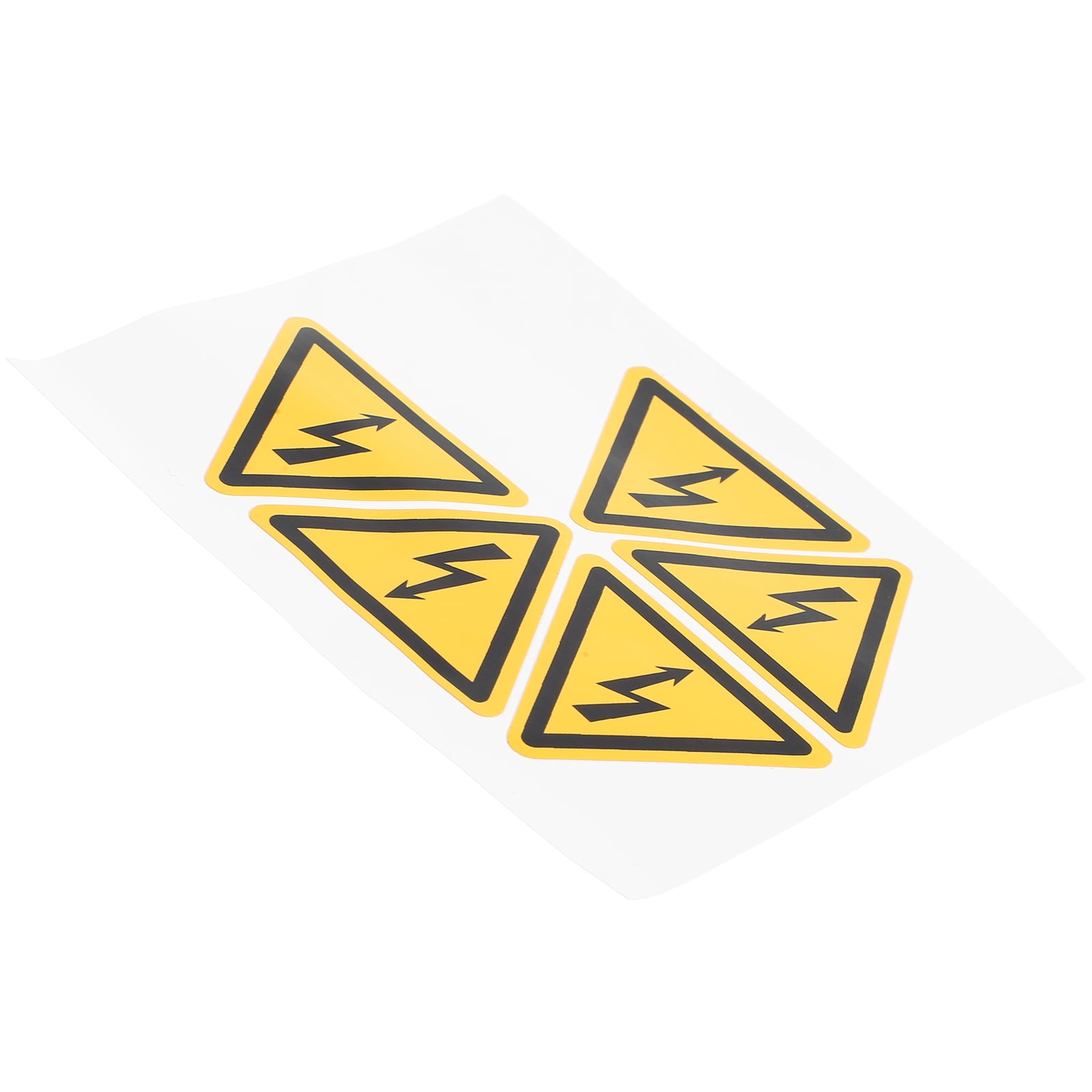 unbranded 5 Pcs Electrical Hazard Identification Labels Food Stickers ...