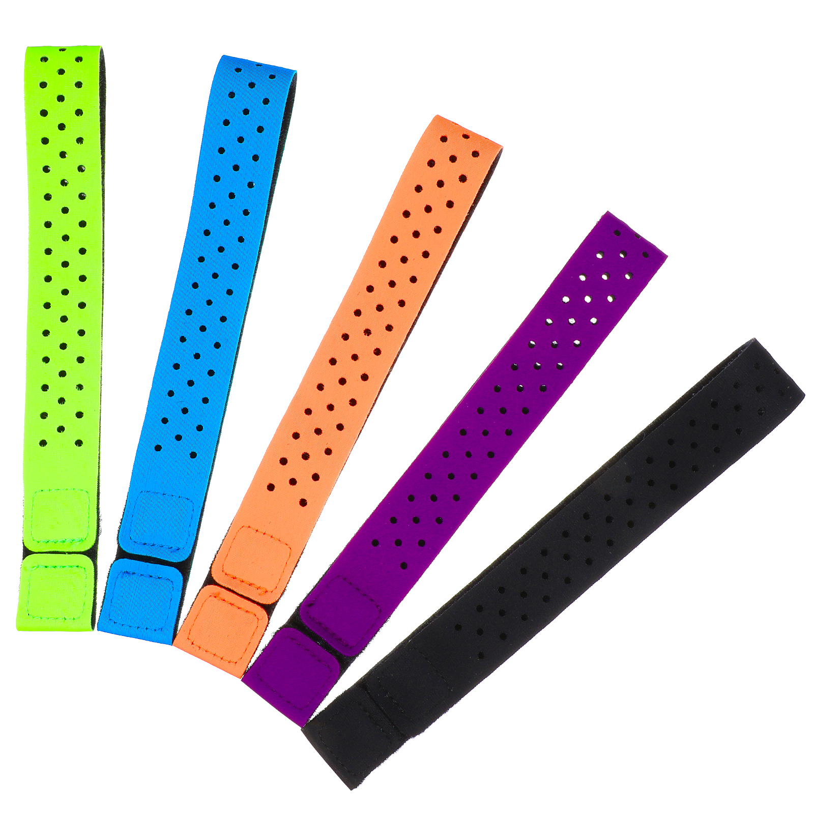 unbranded 5 Pcs Heart Rate Device Band Adjustable Arm Strap Monitor ...