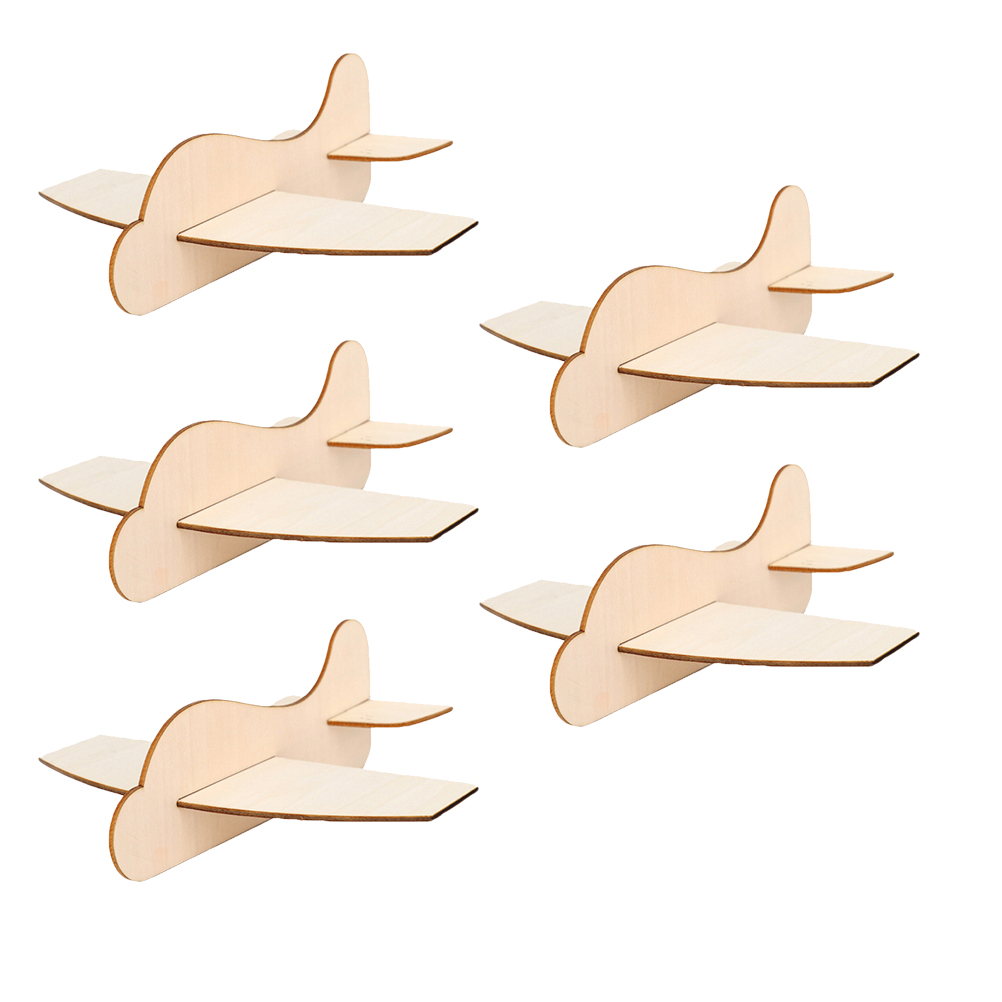 unbranded 5 Pcs Mini Planes Model Paints Scientific DIY Airplane Child ...