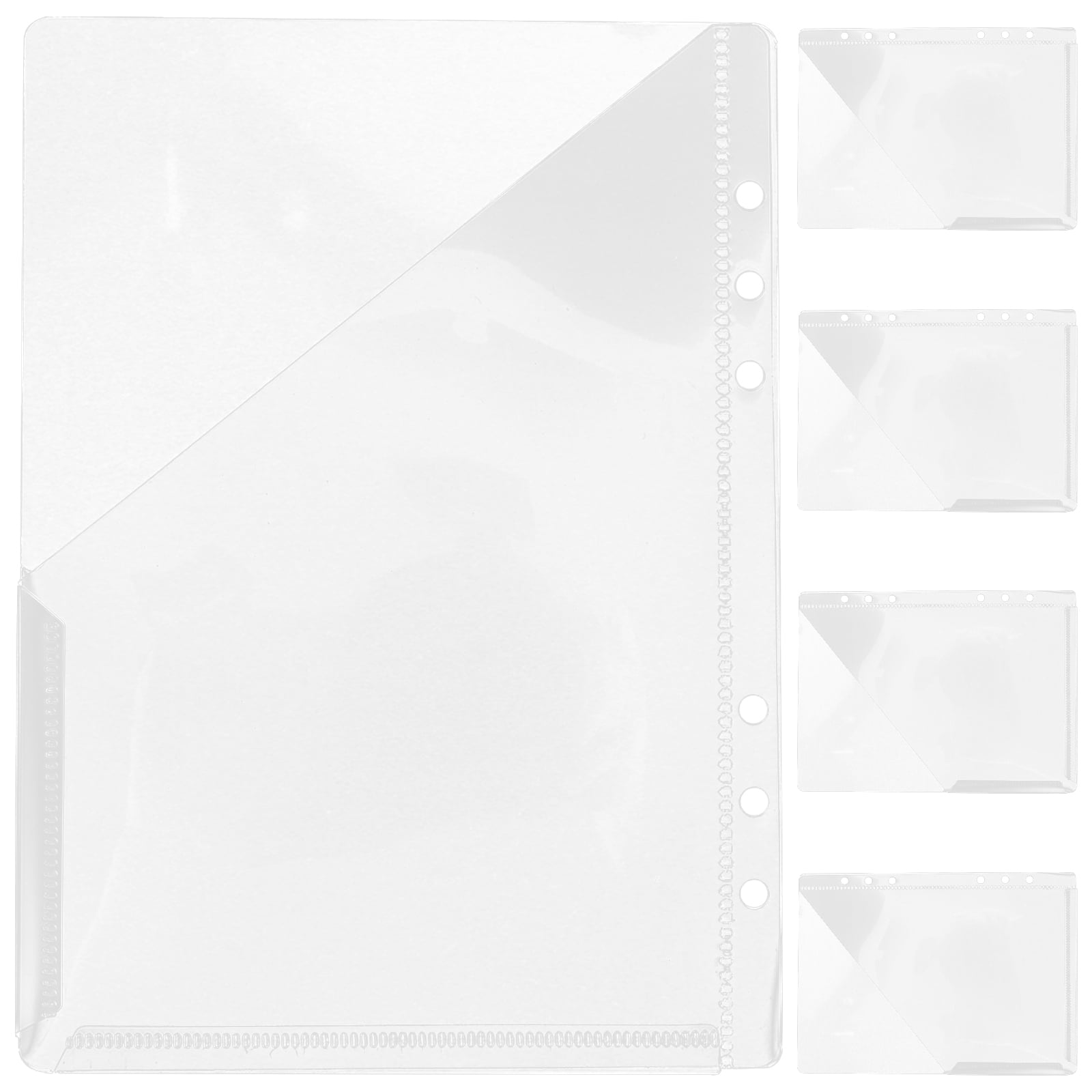 unbranded 5Pcs Practical Binder Folders Multifunctional File Protectors ...