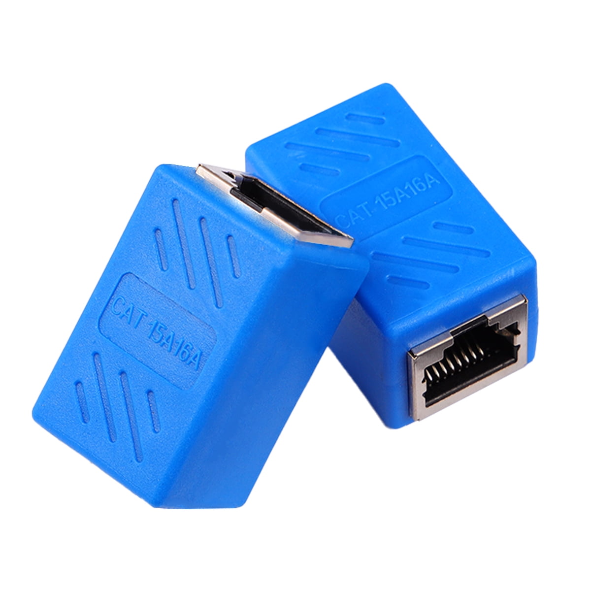 unbranded 5 Pcs Network Pass-through Connector Cable Extender Adapter ...