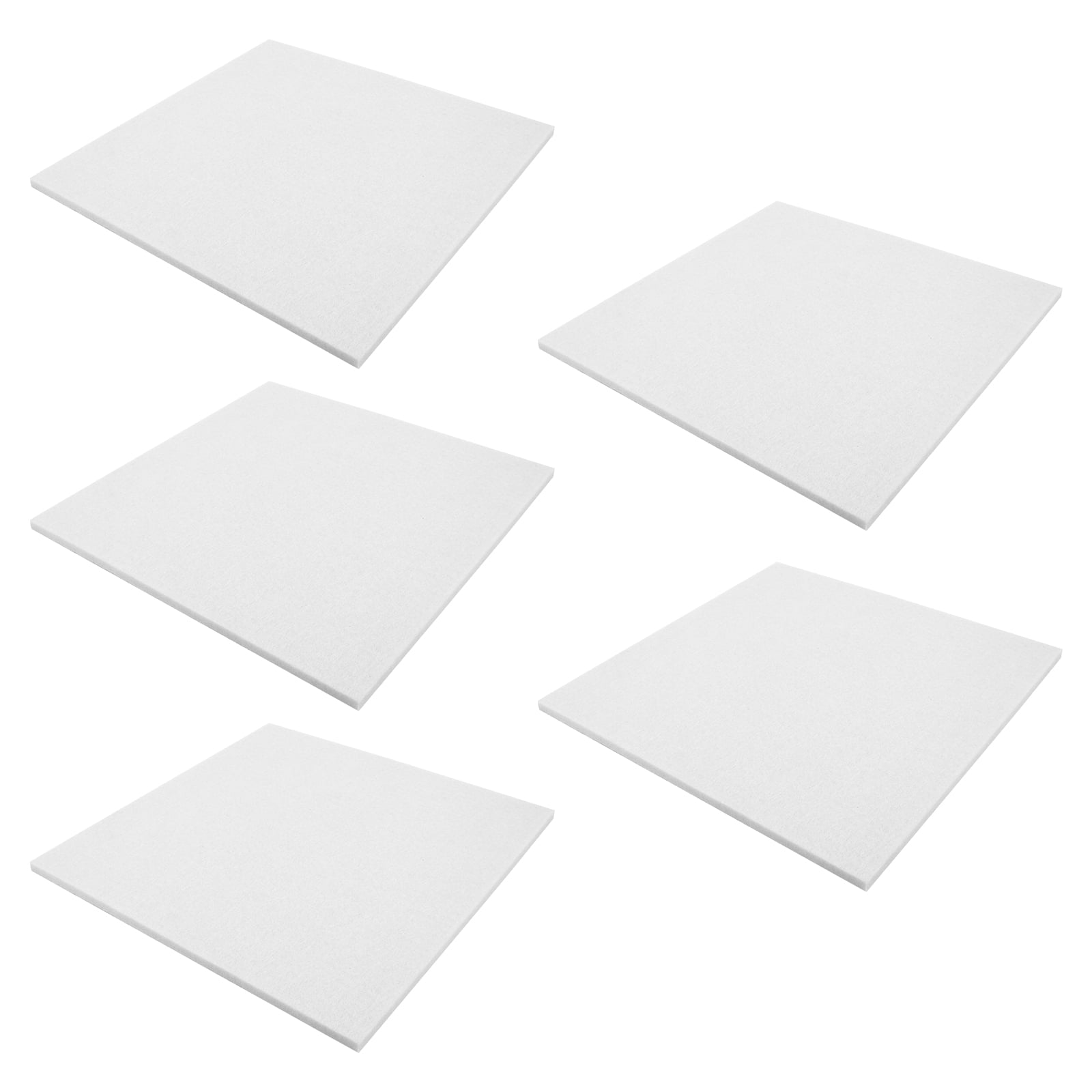 unbranded 5 Pcs Panel Board Acoustic Wall Sound Proofing Studio Monitor ...
