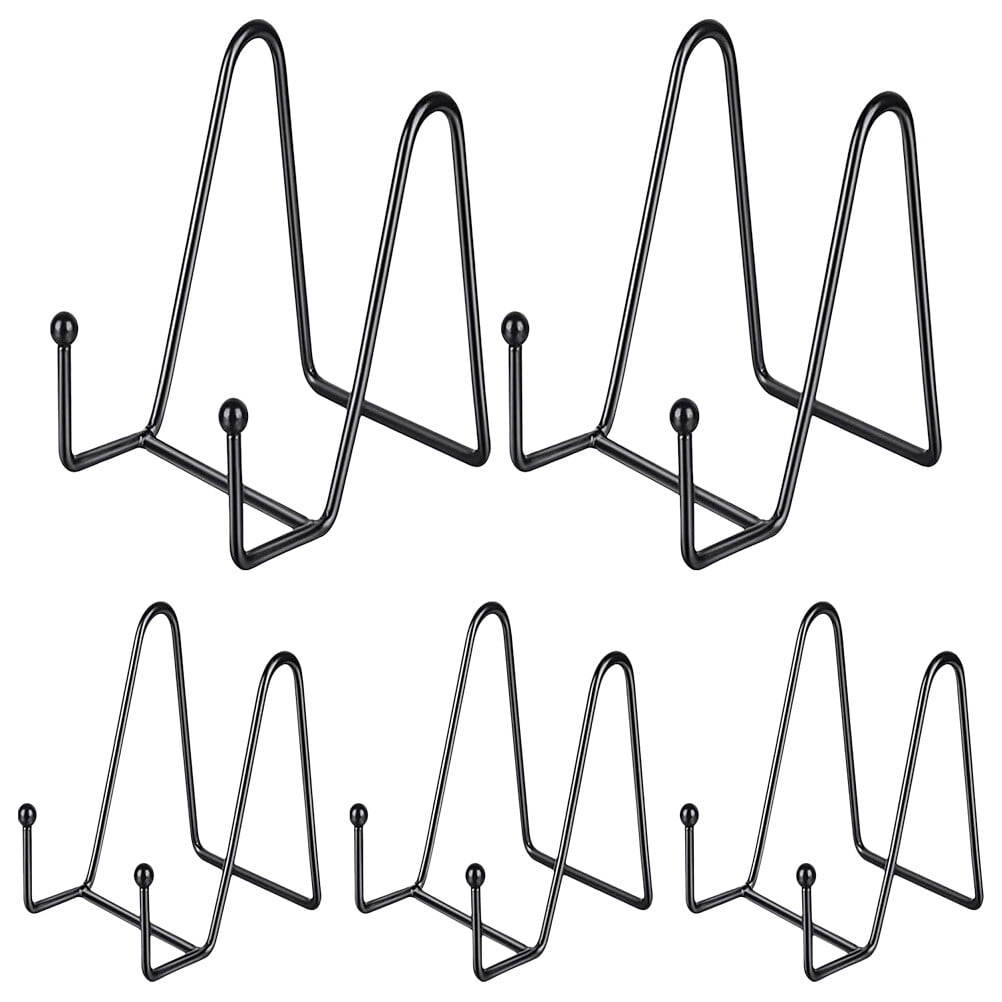 unbranded 5 Pcs Photo Album Display Stand Iron Bracket Picture Brackets ...