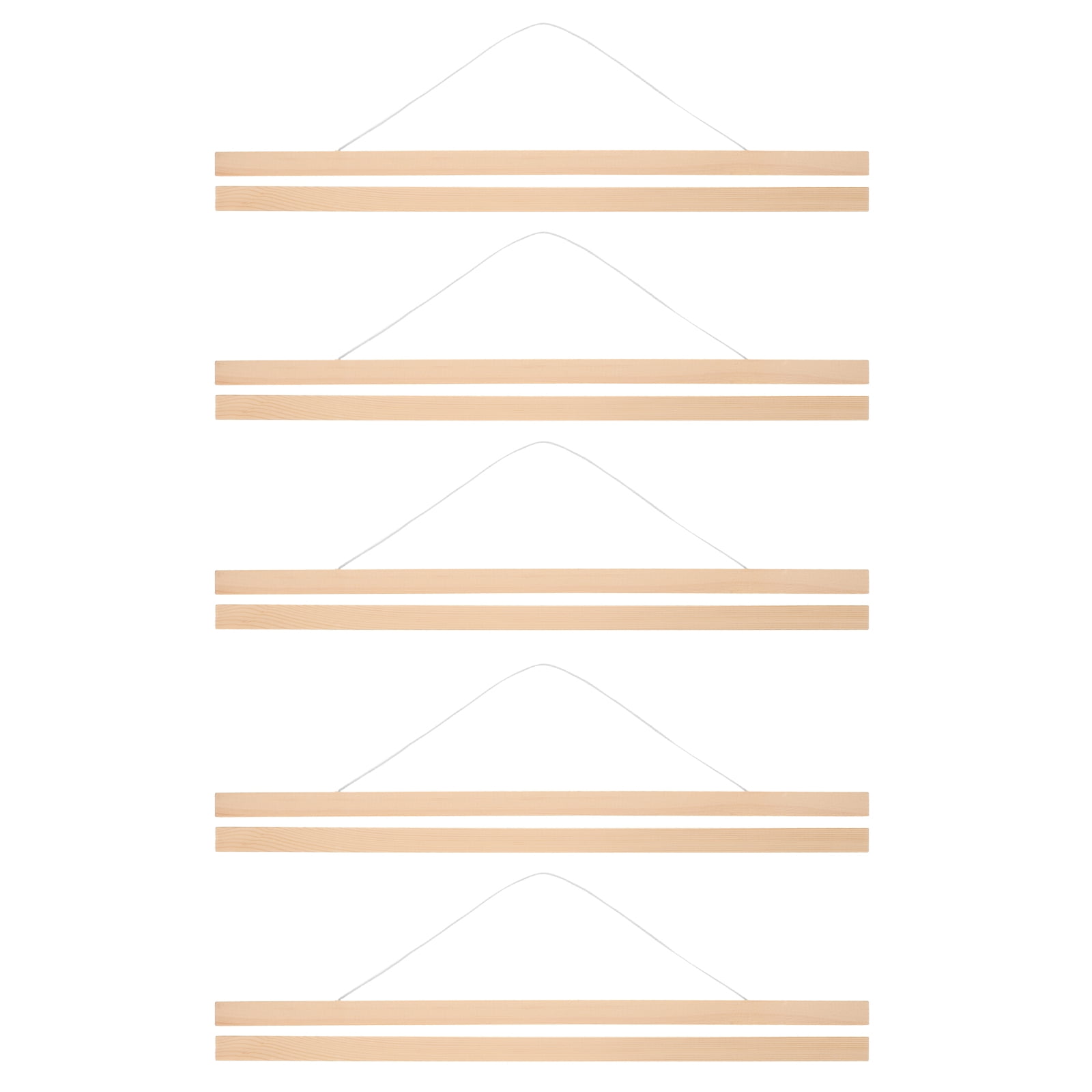 unbranded 5 Pcs Scroll Decoration Picture Hanging Easel Stand Poster ...