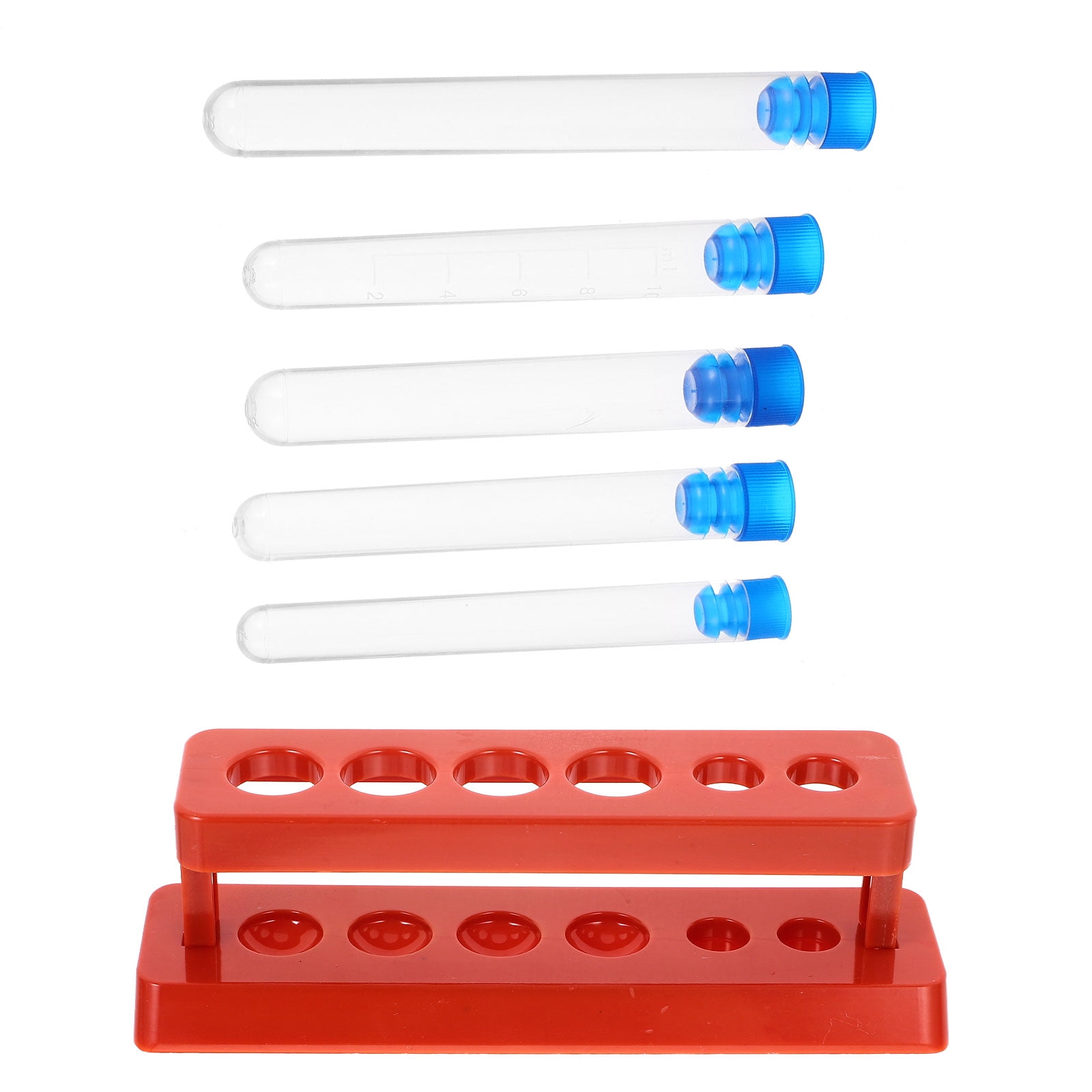 unbranded 5 Pcs Shot Tubes Flask for Liquor and Funnel Test Rack Child ...