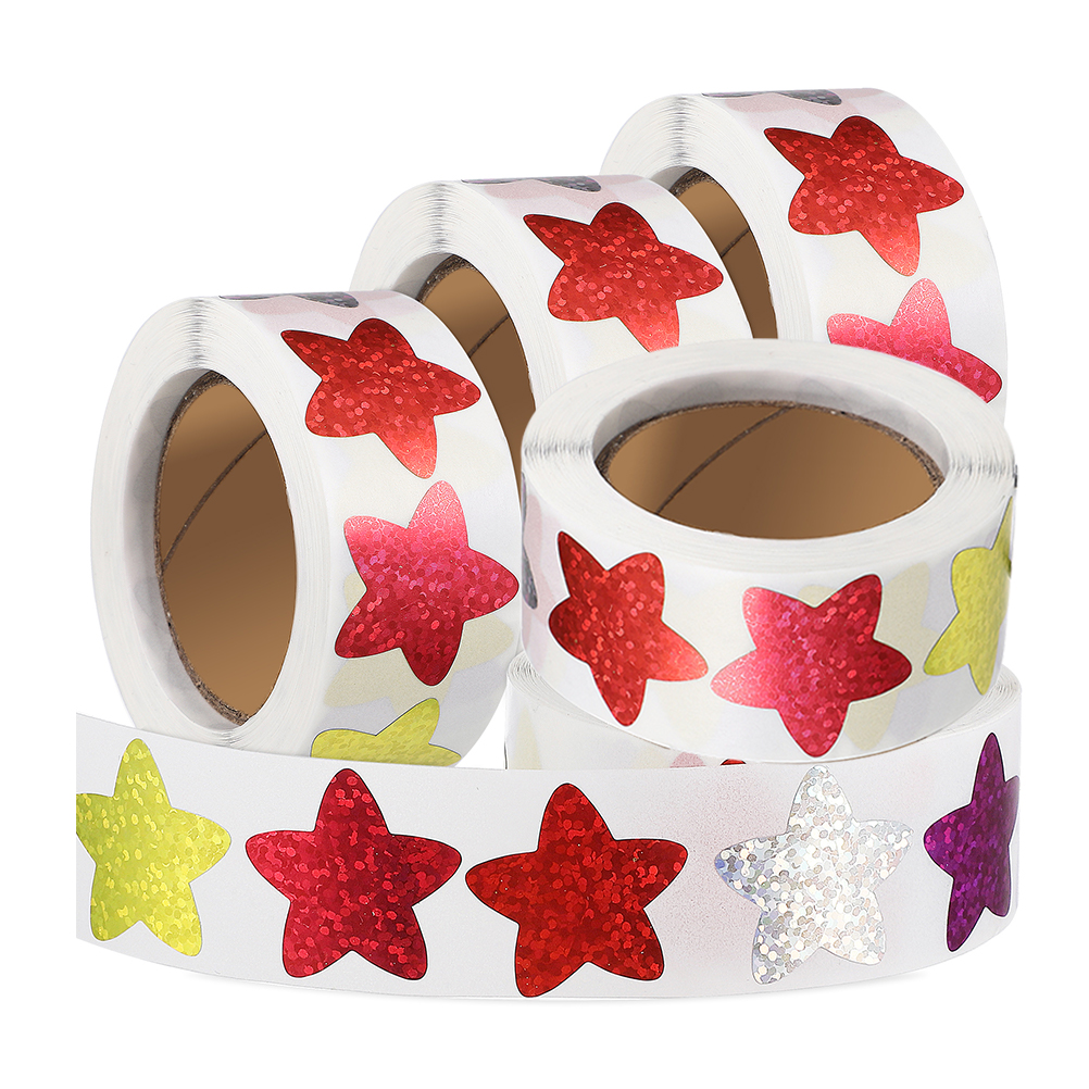 unbranded 5 Rolls Star Sticker DIY Star Stickers Decorative Reward ...