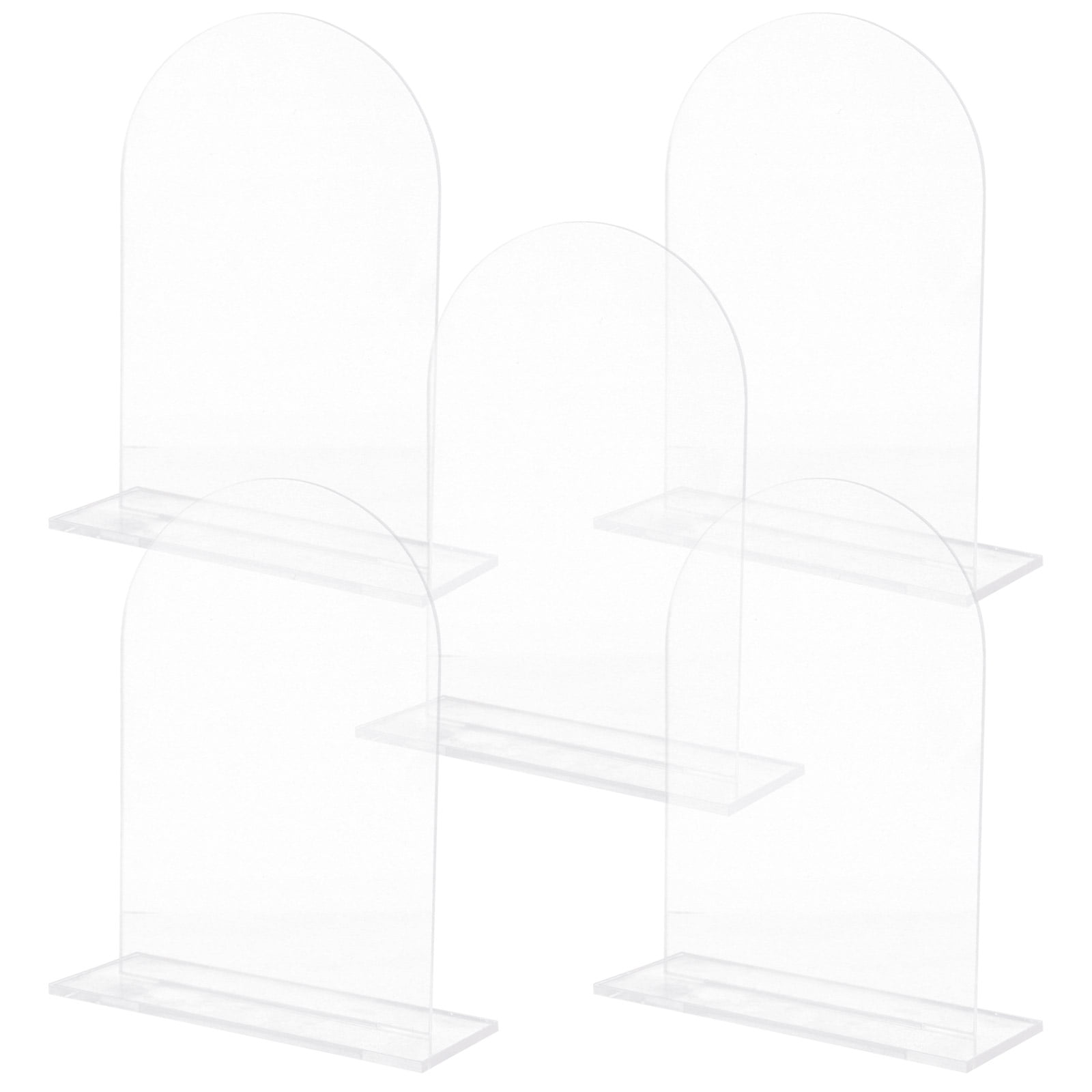 unbranded 5 Sets Arch Acrylic Signs Blank Table Arched DIY Reception ...