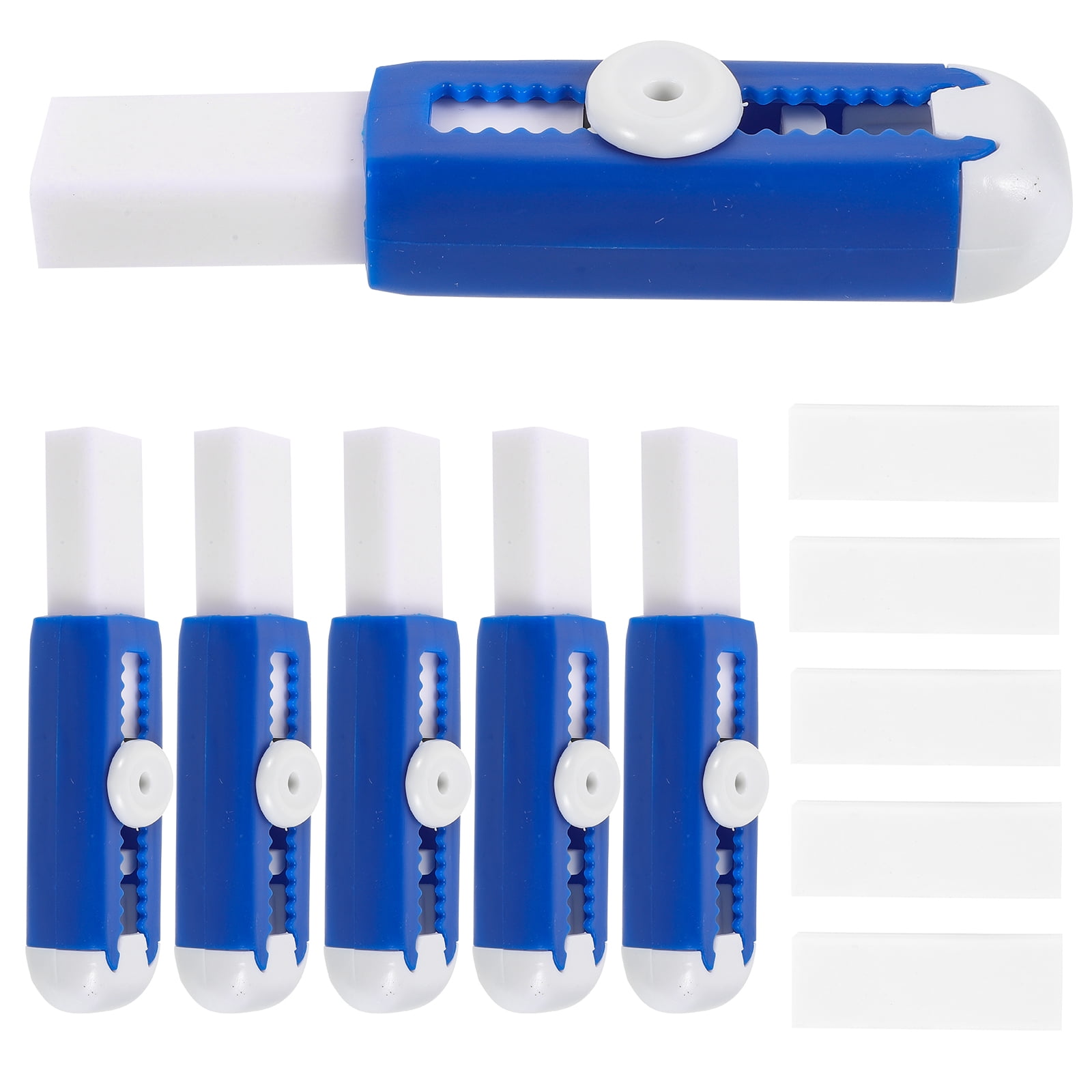 unbranded 5 Sets Classroom Practical Eraser Light Weight Erasers ...