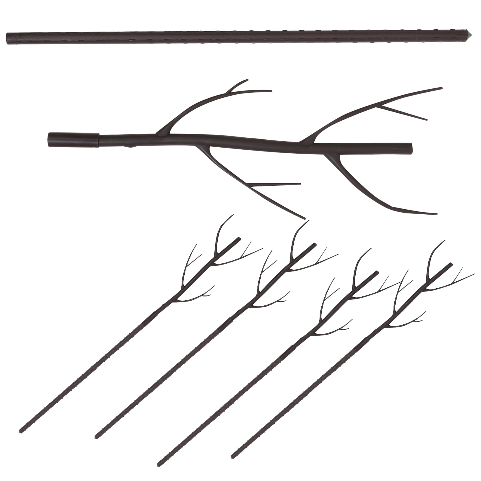 unbranded 5 Sets Tree Branch Plants Trellis Climbing Netting Rods Poles ...