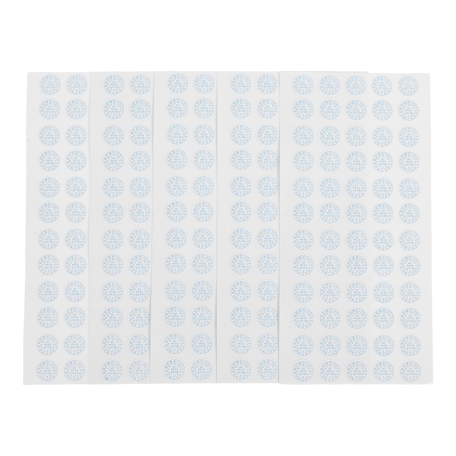 unbranded 5 Sheets Qc Passed Approval Labels Tamper Proof Stickers For ...