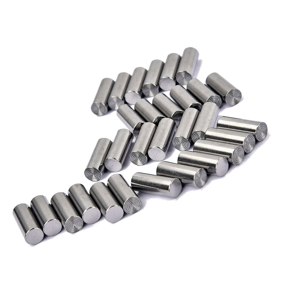 unbranded 50 PCS/ Pack Cylinder Humbucker Pickup Pole Slugs Steel Slug ...