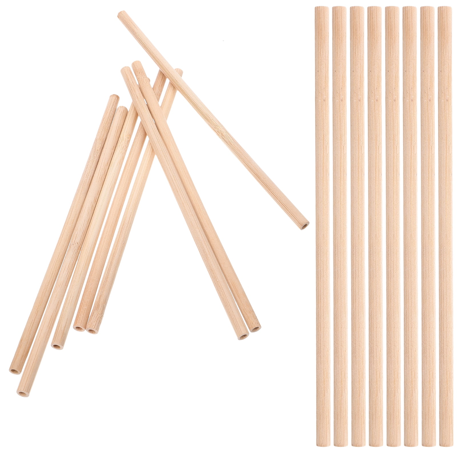 unbranded 50 Pcs Bamboo Tube Outdoor Bee Houses Nesting Tubes - Walmart.com