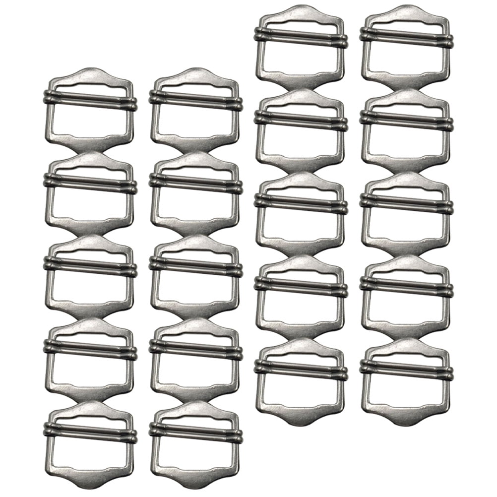 unbranded 50 Pcs Belt Adjustable Buckles Cable Tie Ties Travel Work ...
