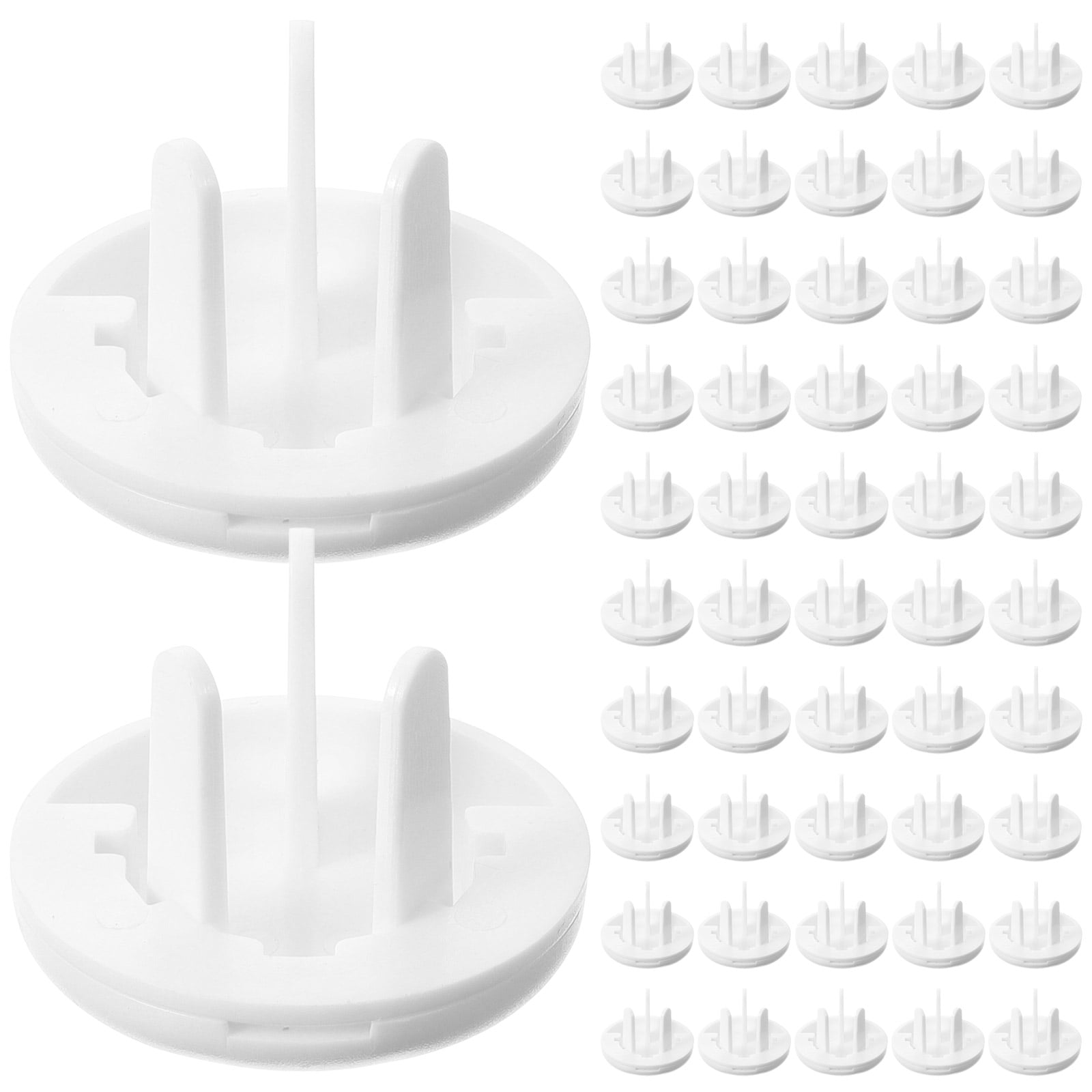 unbranded 50 Pcs Electrical Wire Hider for Outlet Socket Cover Safety ...