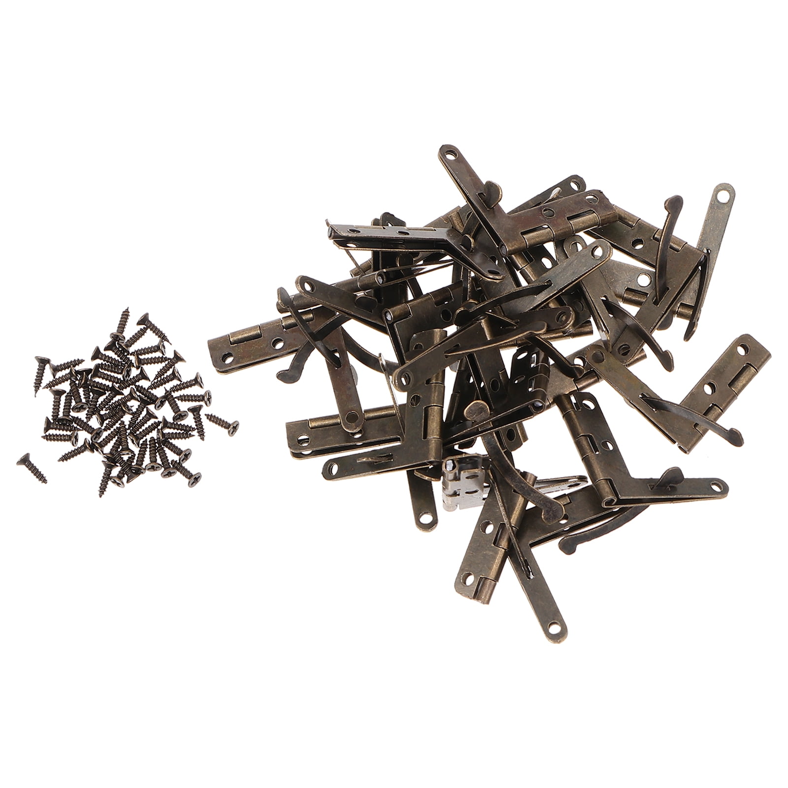 unbranded 50 Pcs Heavy Duty Piano Hinge Seven-character Small Box ...