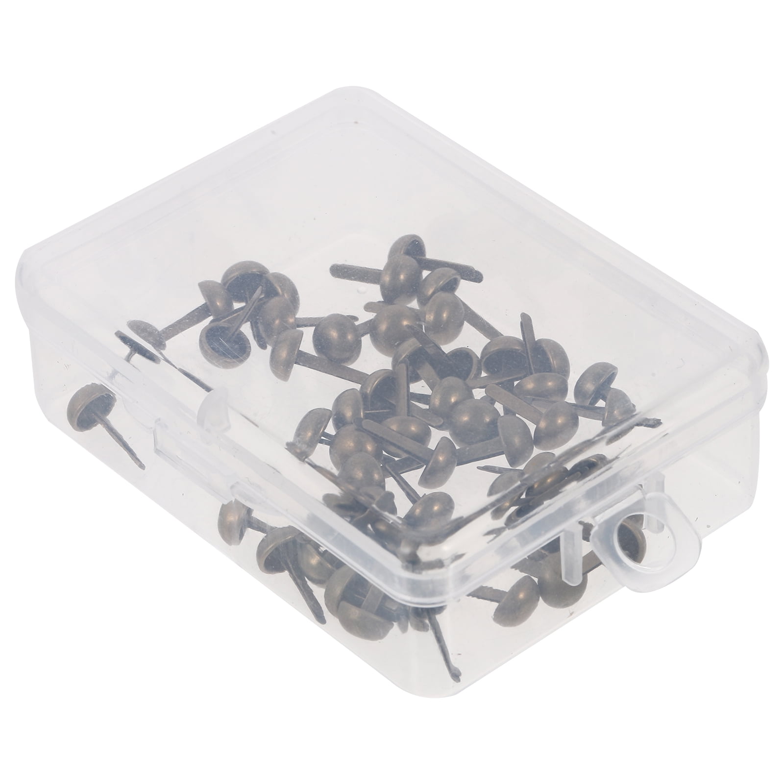 unbranded 50 Pcs Mushroom Nails with Two Feet Micro Fasteners Mini ...