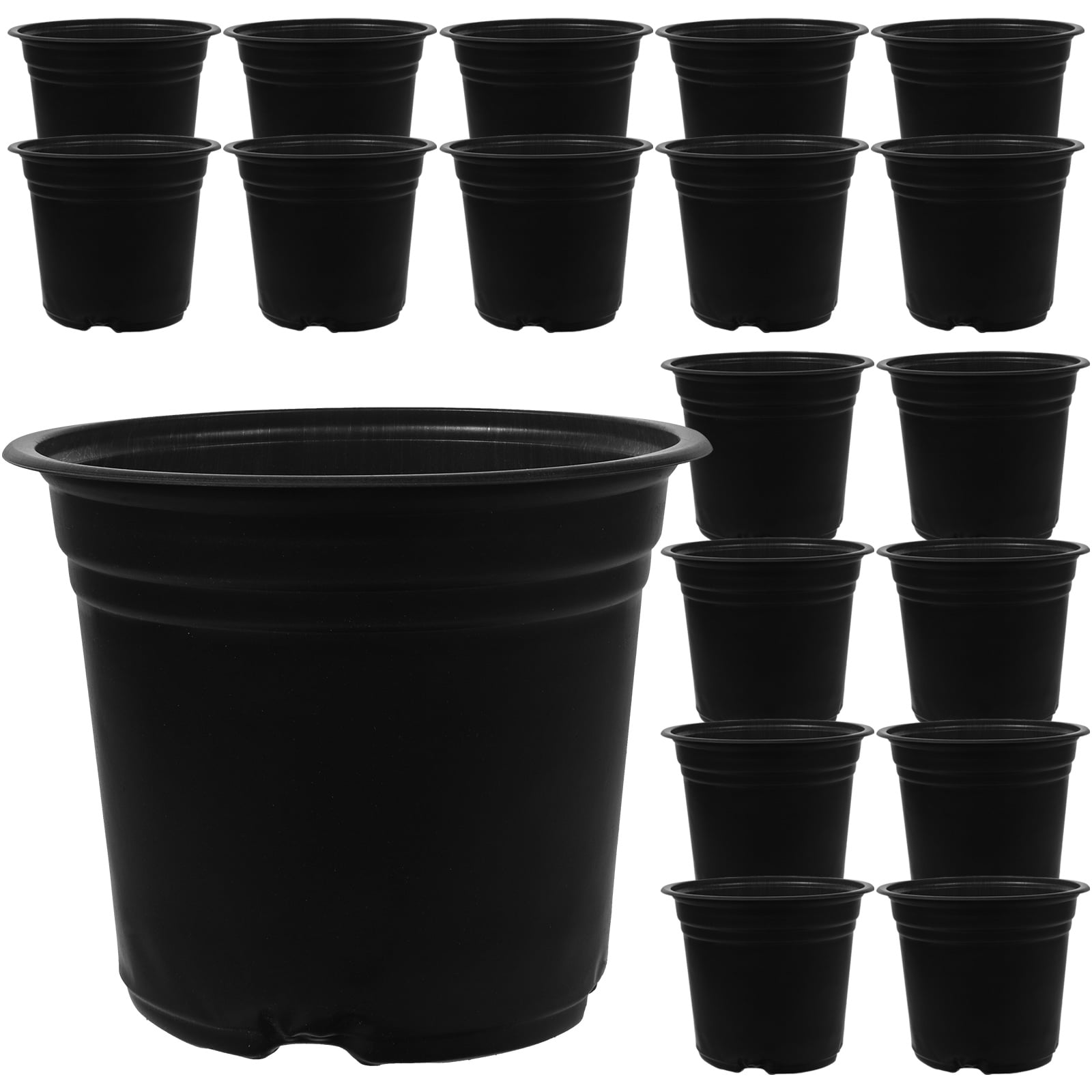unbranded 50 Pcs Plastic Nursery Pots Succulent Planting Container ...