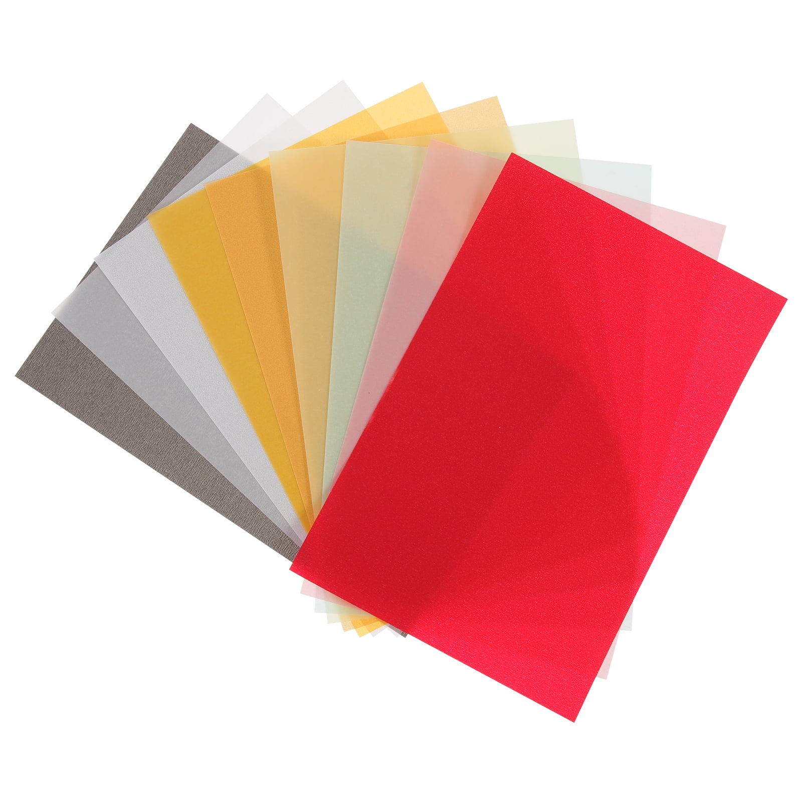 unbranded 50 Pcs Tracing Paper for Crafts Colored Vellum Printable ...