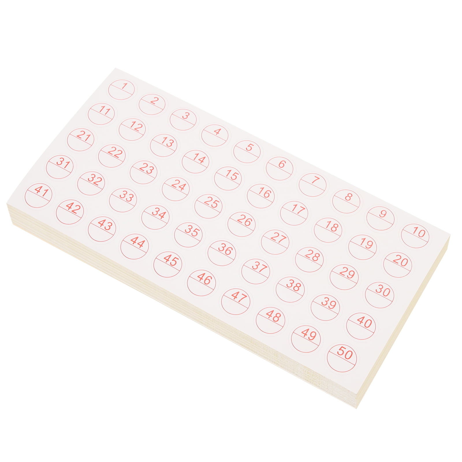 unbranded 50 Sheets Storage Container Label Clear Tape Labels Stickers ...