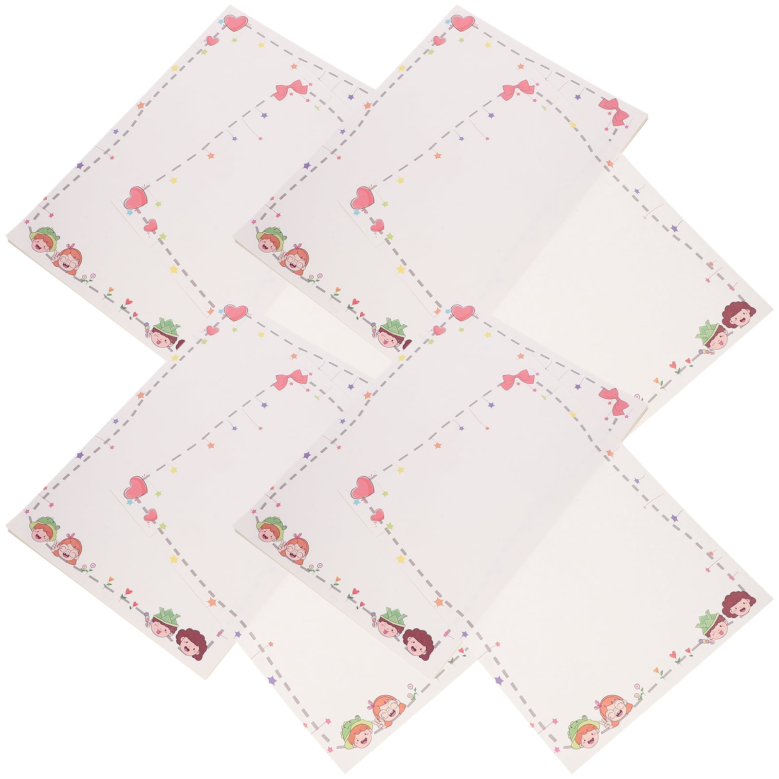unbranded 50 Sheets Vintage Letter Paper Decorative Paper Letter ...