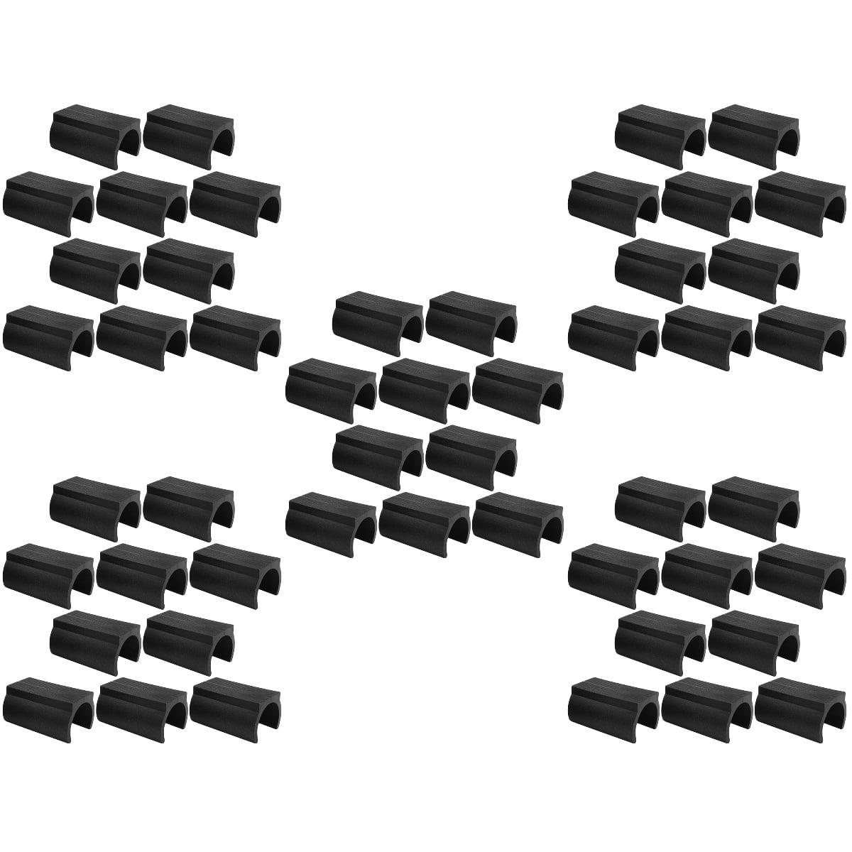 unbranded 50 pcs Furniture Foot Caps Replacement Chair Legs Caps Floor ...