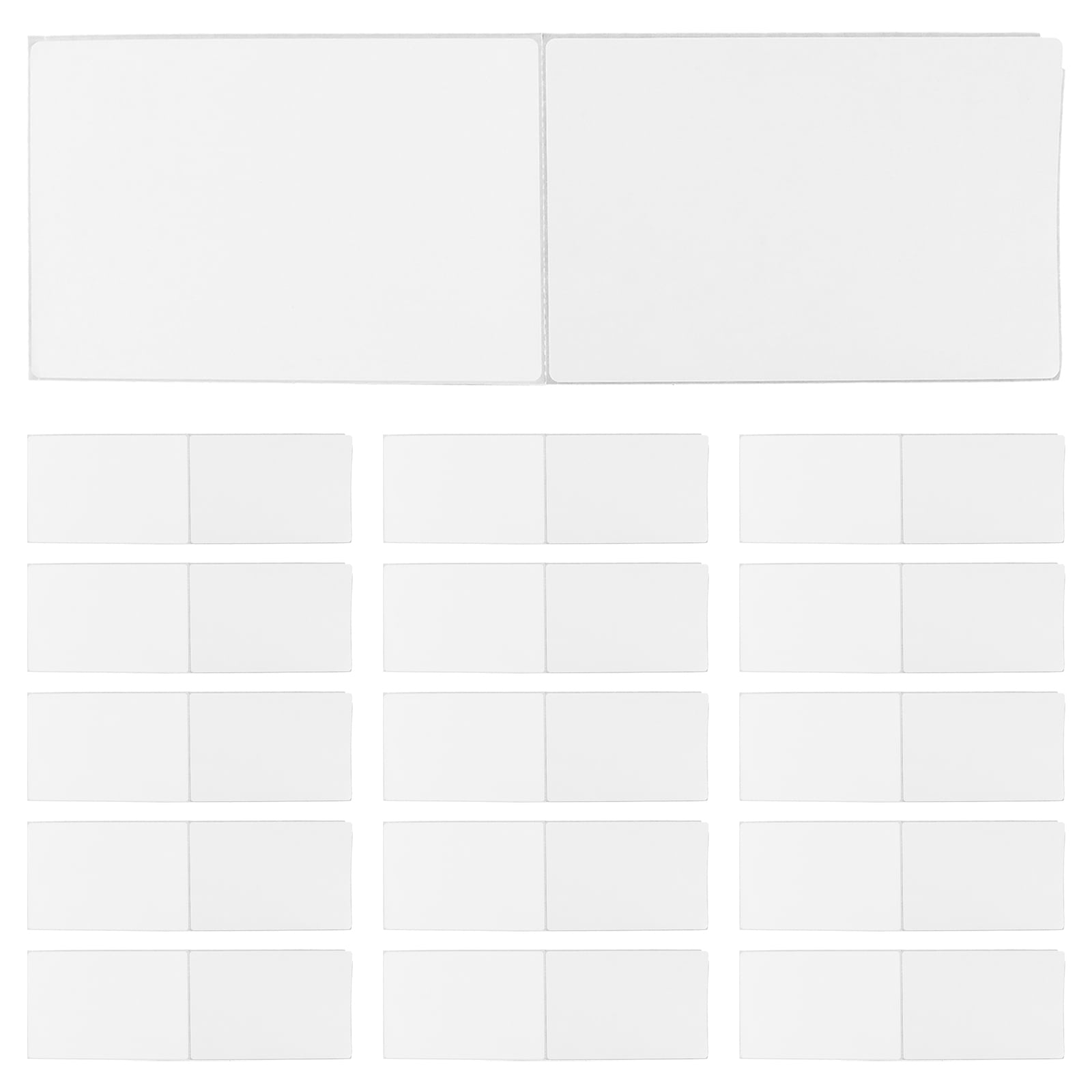 unbranded 500 Sheets of Blank Shipping Label Self Adhesive Label for ...