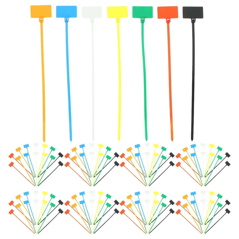 unbranded 500pcs Cord Management Ties Cable Ties Self-locking Zip Ties ...