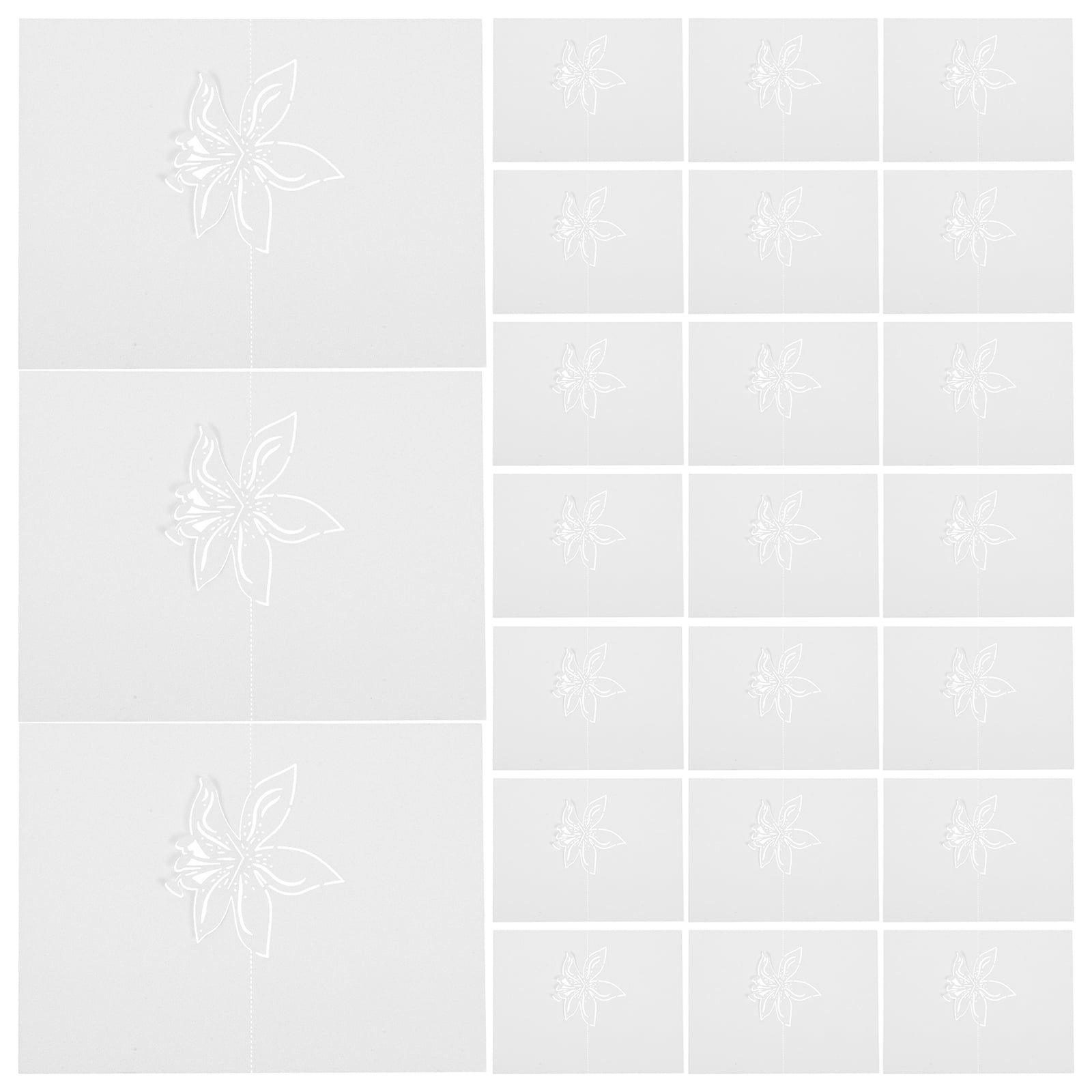 unbranded 50PCS Blank Tent Name Cards Name Place Cards for Wedding ...