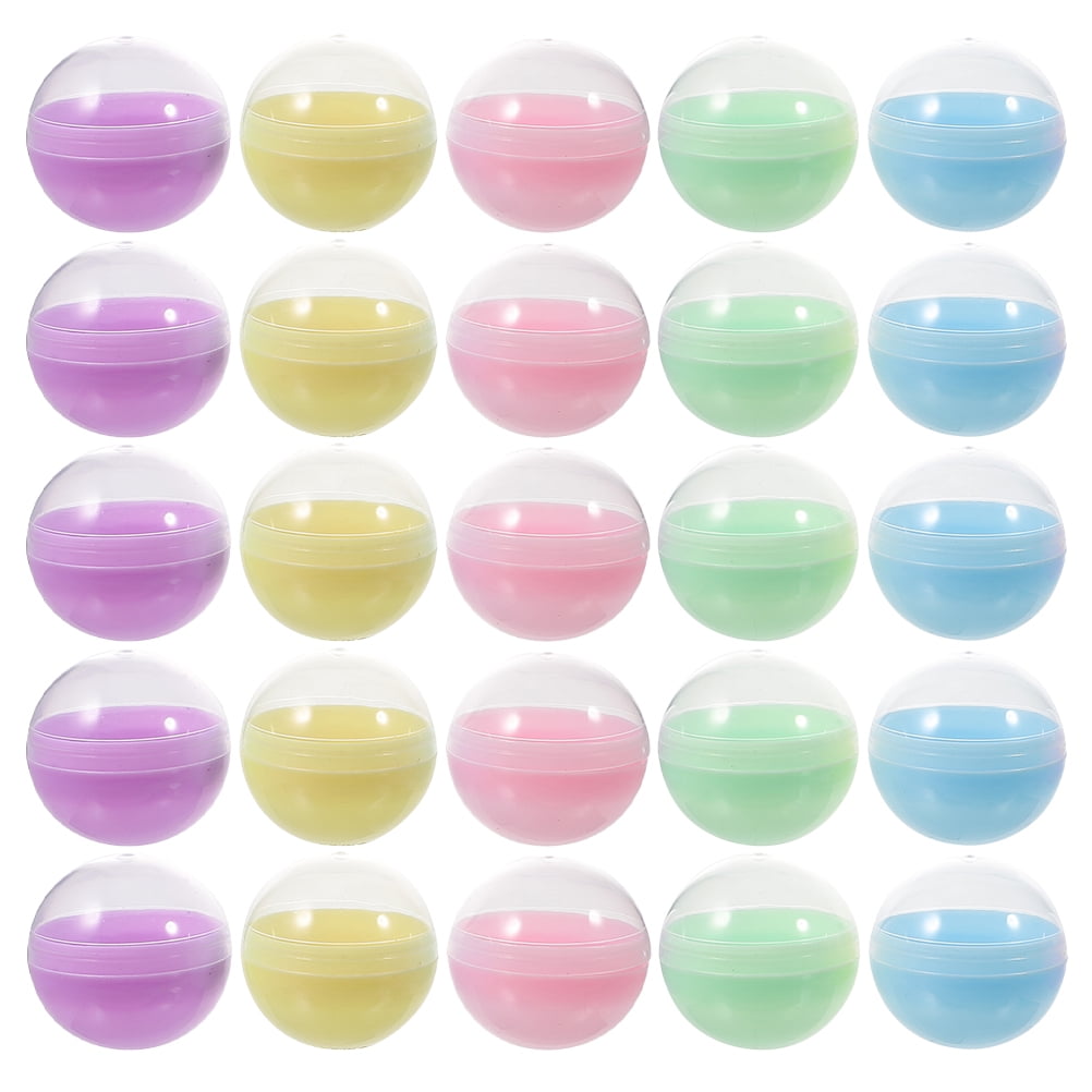 unbranded 50pcs Semi-transparent Capsules For Diy Toys Candy Vending ...