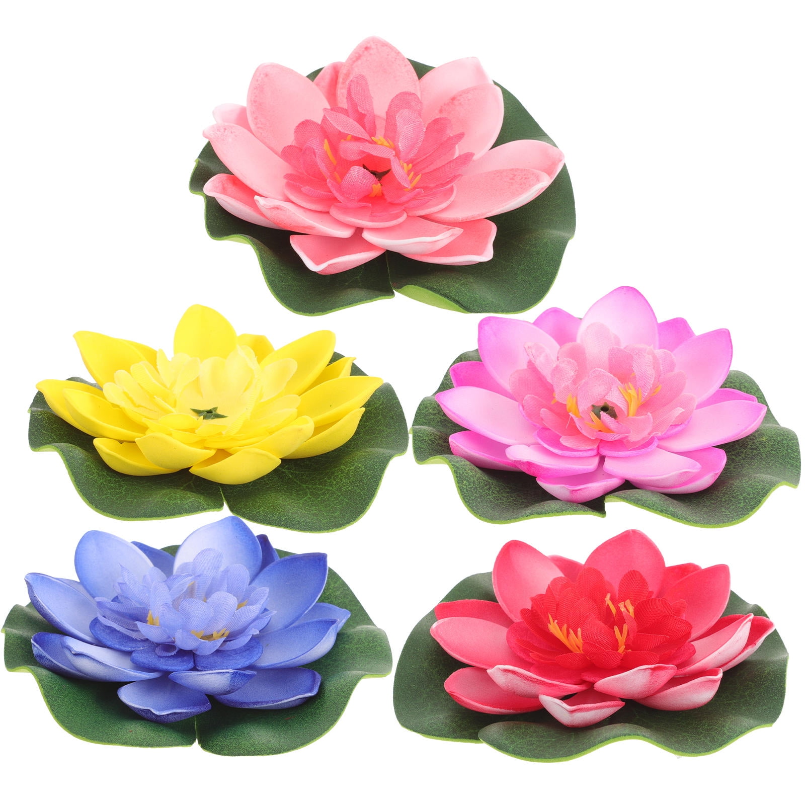 YOSADIER Floating Lily Lotus Pad Small EVA Decoration for Public Places ...