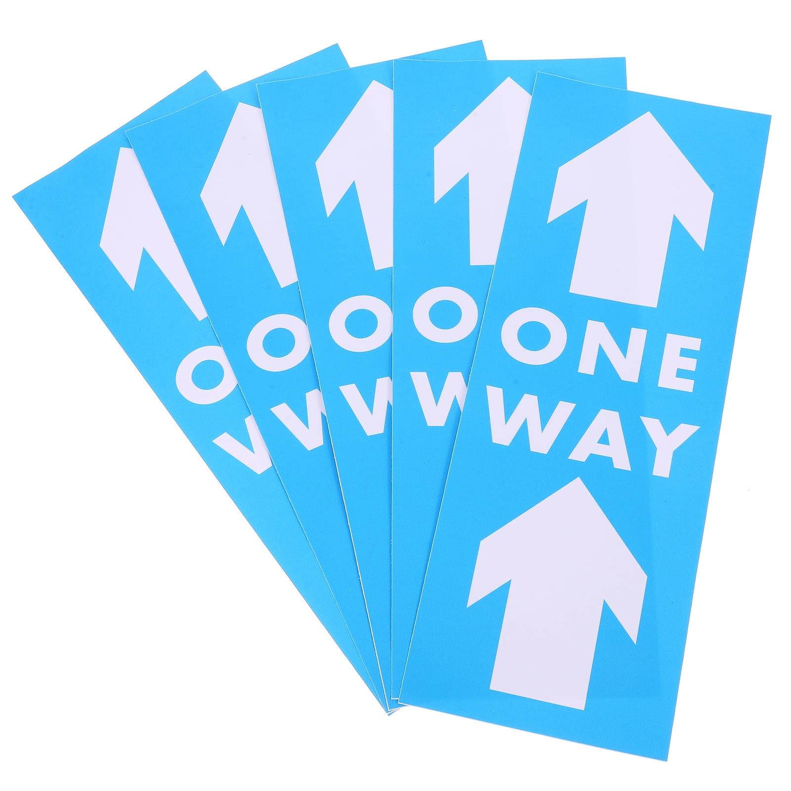 unbranded 5pcs Arrow Warning Decals Self-Adhesive Stickers for ...