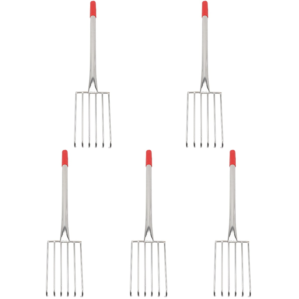 unbranded 5pcs Hand Rake Claw Rake Beach Shell Digging Rake Stainless ...