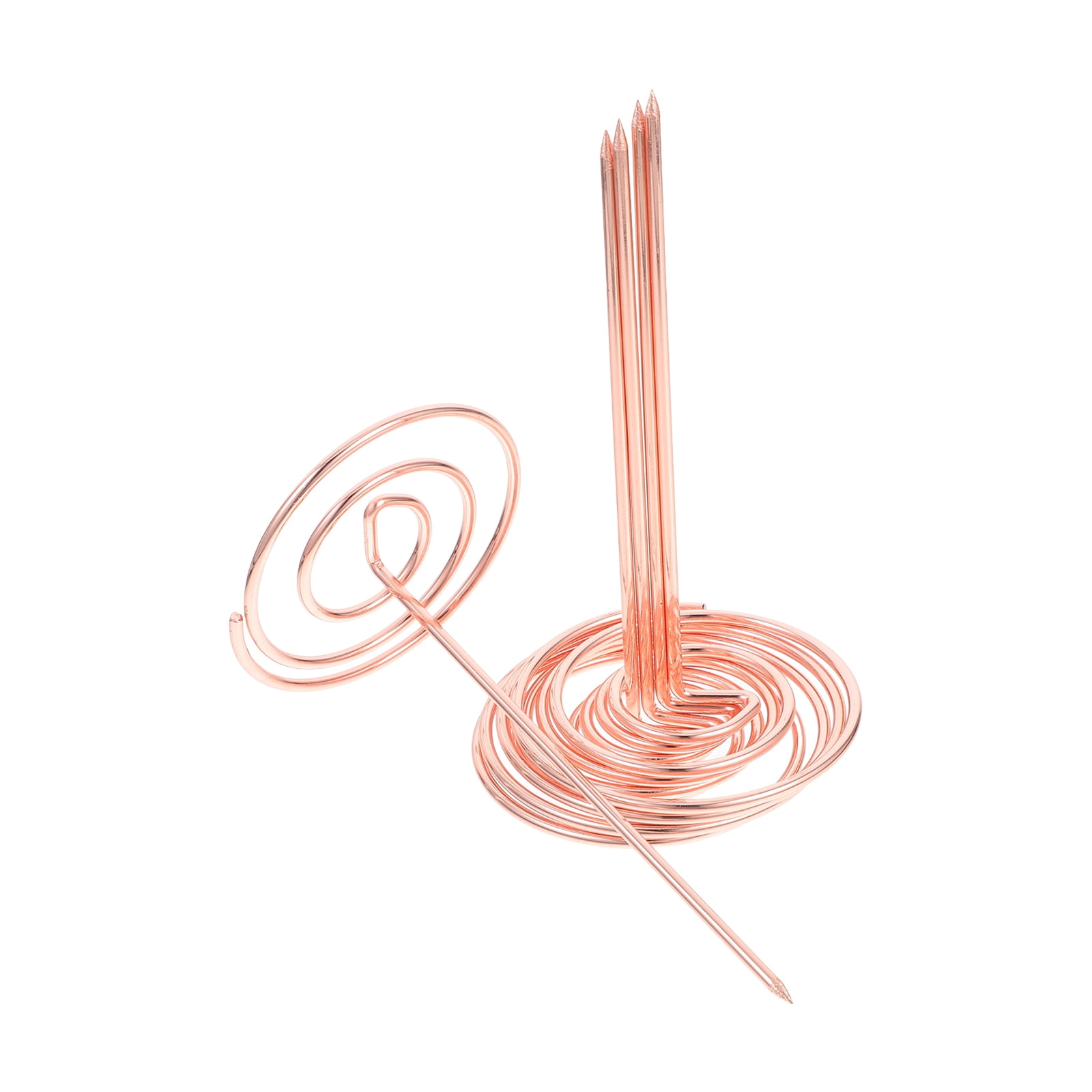 unbranded 5pcs Metal Receipt Spike Set Receipt Holder Spike metal ...