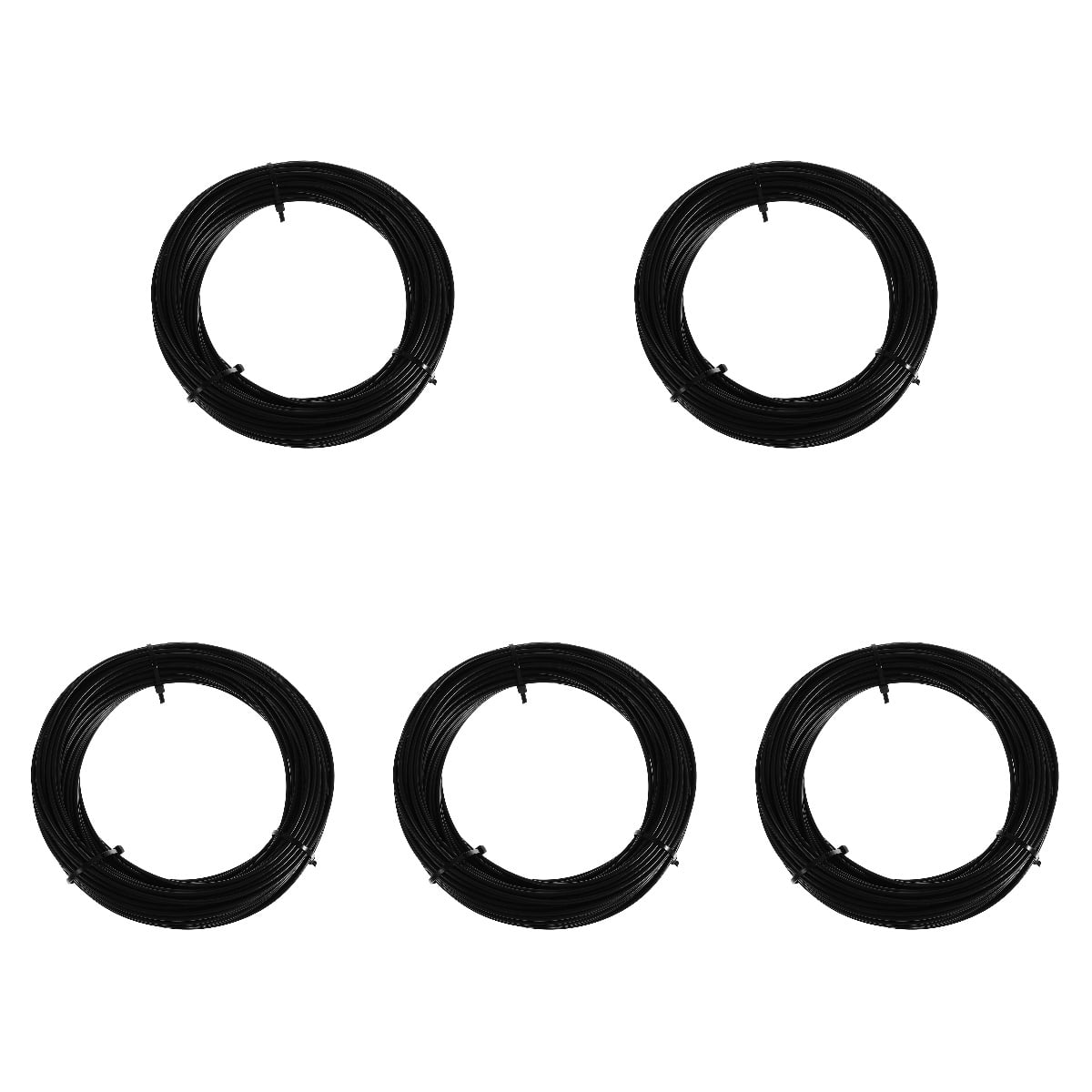 unbranded 5pcs Stainless Steel Cable Bailing Wire 25m Coated Clothes ...