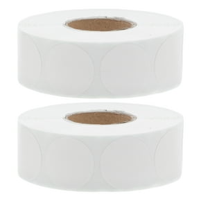 White Circle Stickers