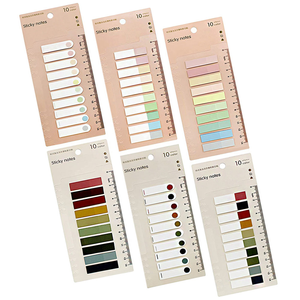 unbranded 6 Books Set Multi-function Flags Divider Tabs Nail Stickers ...