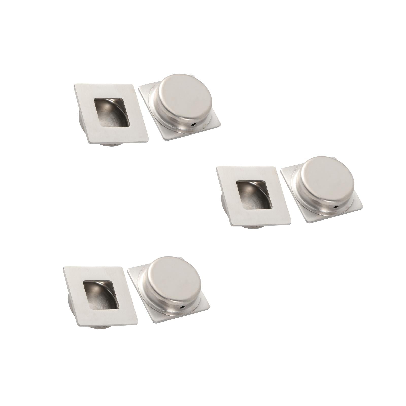 unbranded 6 Packs 304 Stainless Steel Recessed Sliding Door Handles ...