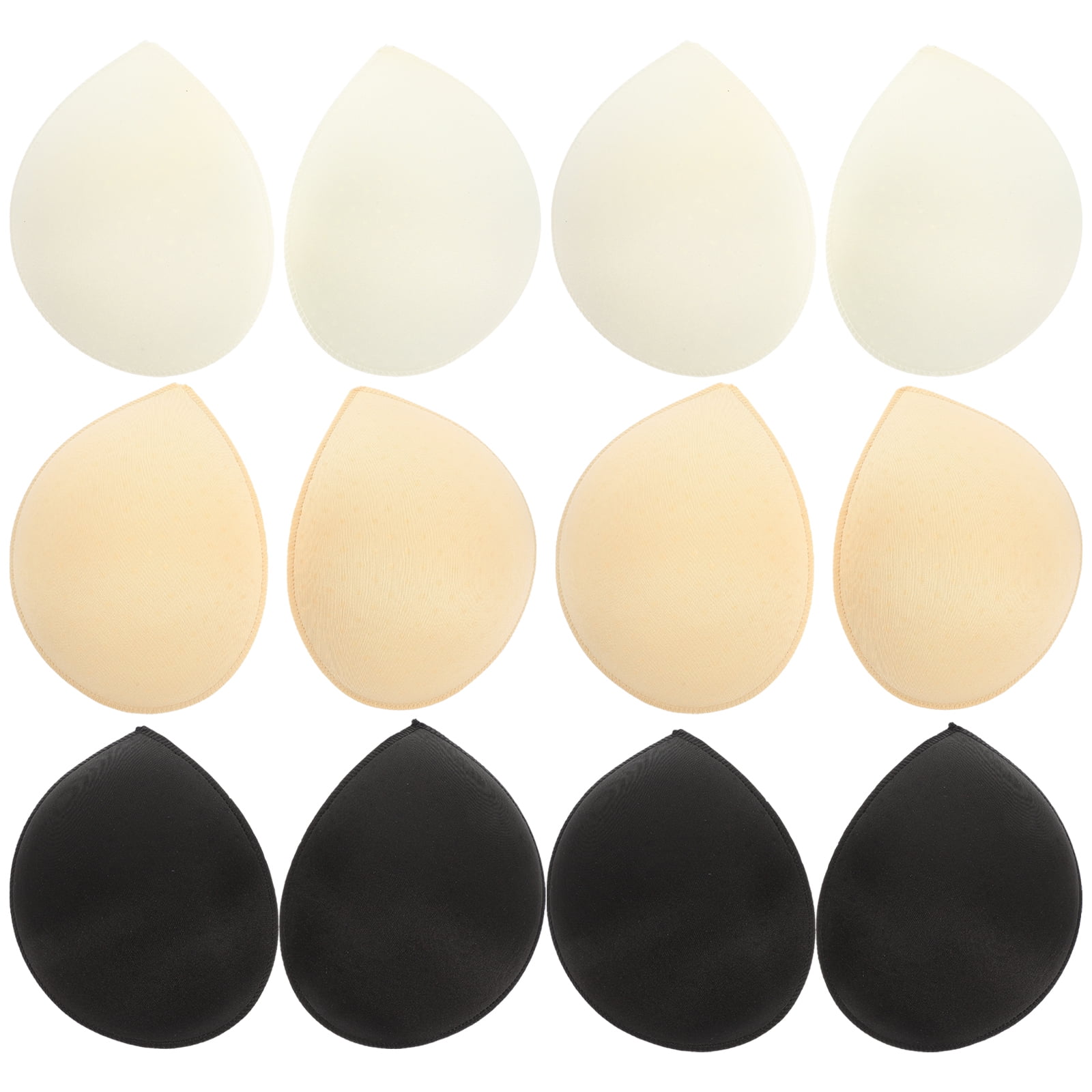 unbranded 6 Pairs Cooling Bra Inserts Swimsuit Padding Reusable Pads ...