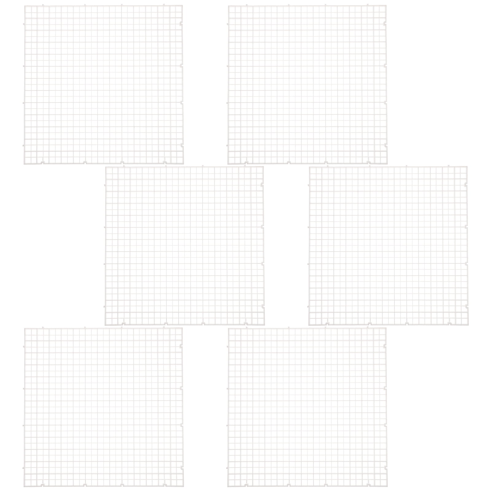 unbranded 6 Pcs Fish Filters Fish Tank Divider Grid Divide Tank 30X30cm ...