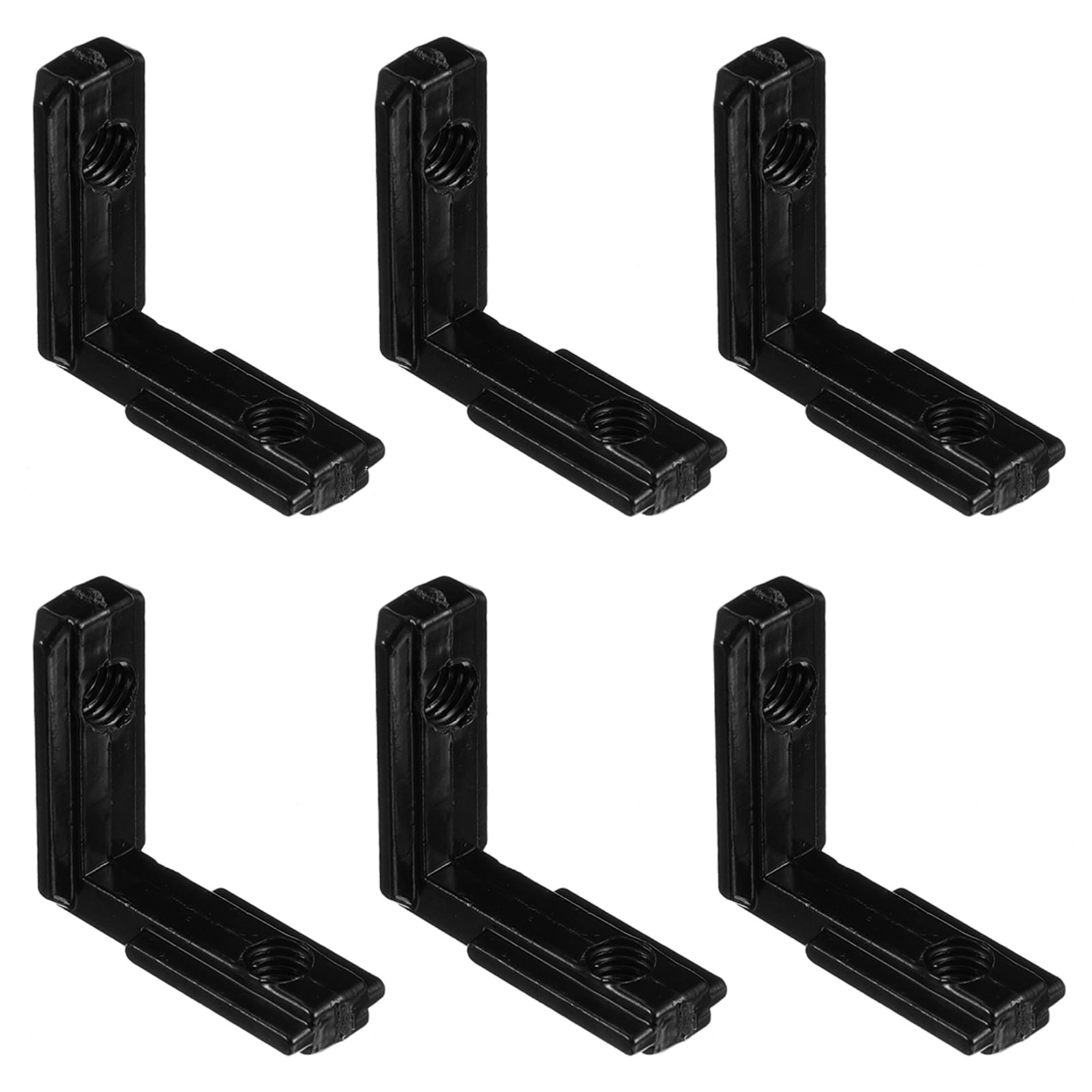 unbranded 6 Pcs Heavy Duty Angle Brackets Aluminum Extrusion Connector ...