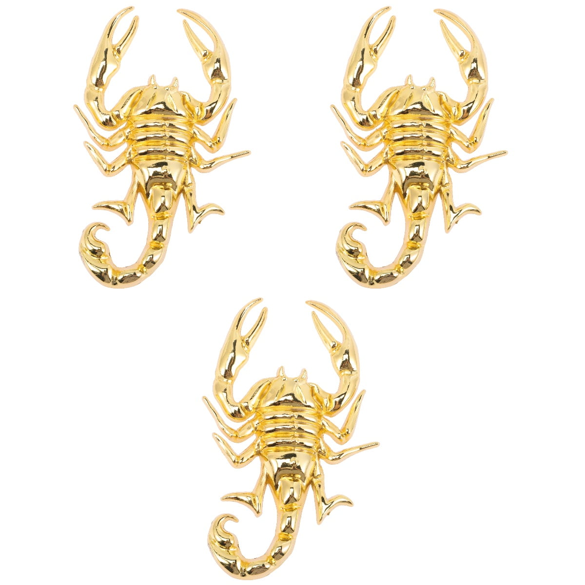 unbranded 6 Pcs Scorpion Car Stickers Vehicle Body Metal Decals Auto ...