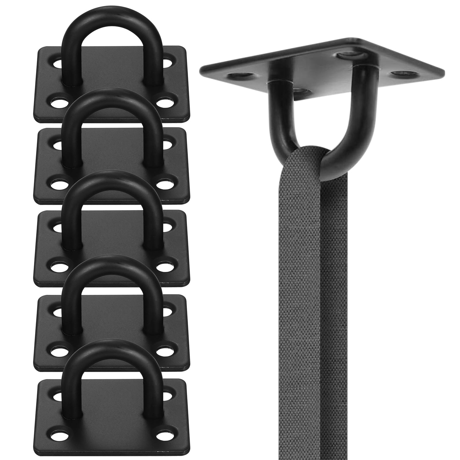 unbranded 6 Pcs Stainless Steel Hook Set Hinges Hanger Plant Hooks ...