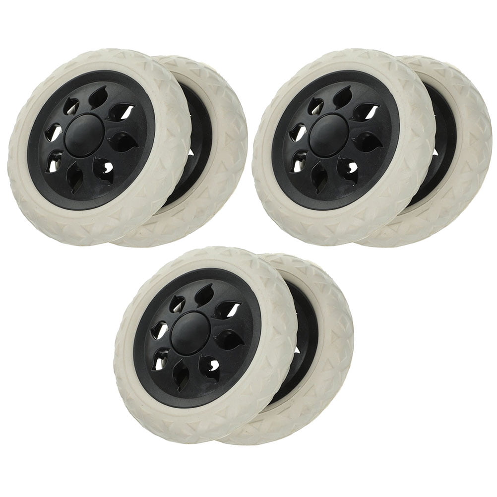 unbranded 6 Pcs Utility Cart Wheels Wheelchair Fastener Shopping Beige ...