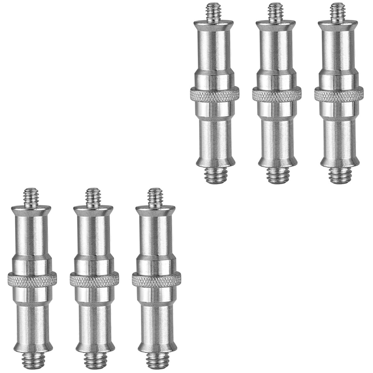 unbranded 6 pcs Threaded Screw Adapter 1/4 To 3/8 Adapter Studio Light ...