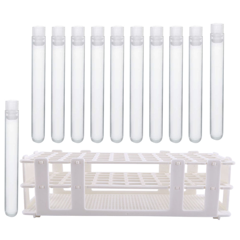 YSNOOWE Plastic Test Tubes for Kids Party 60Pcs 1Pcs 4.1x0.6in ...