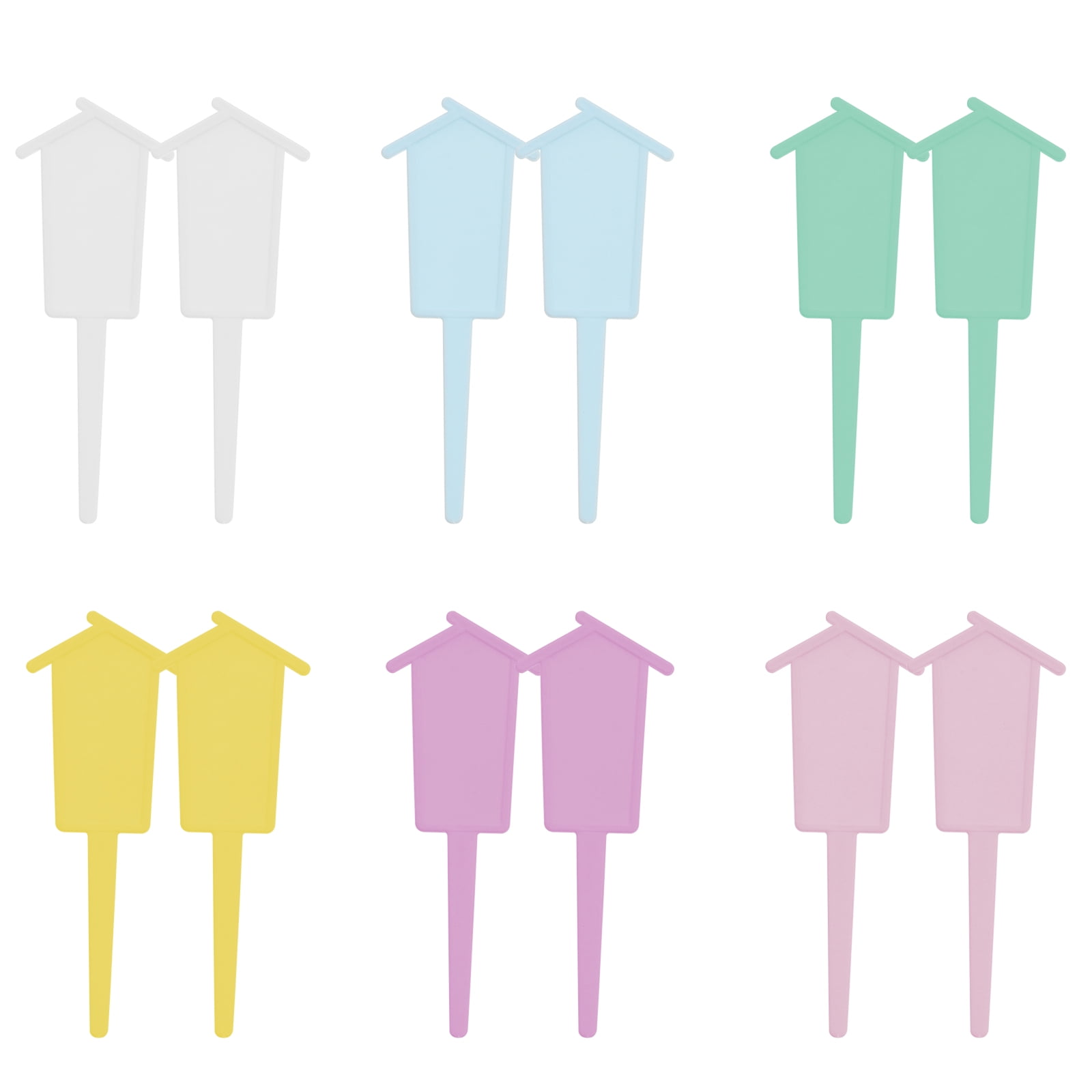 unbranded 60 Pcs Weatherproof Plant Marker Garden Tree Labels Gardening ...