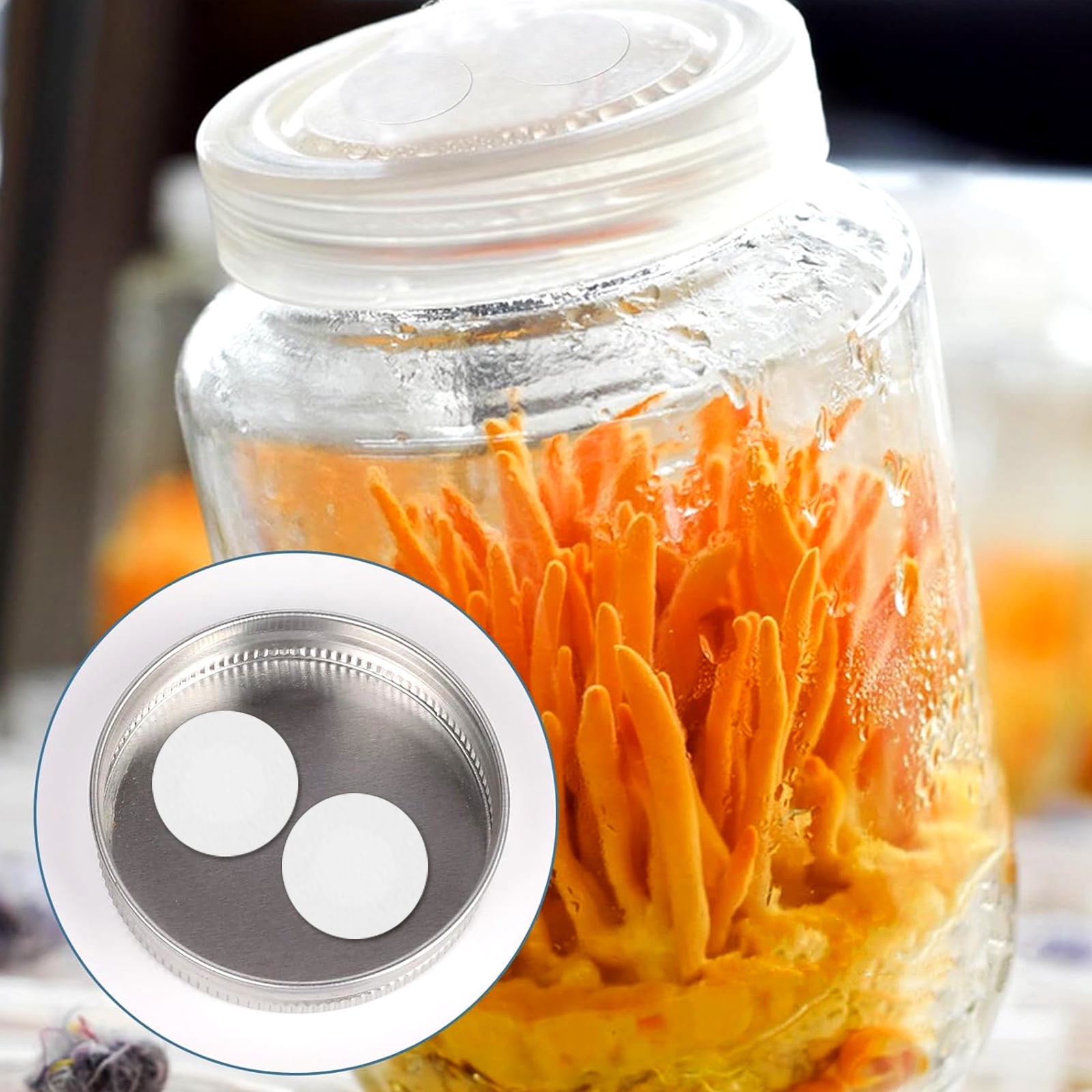 unbranded 60 Per Sheet Synthetic Filter Paper Stickers White Filter ...