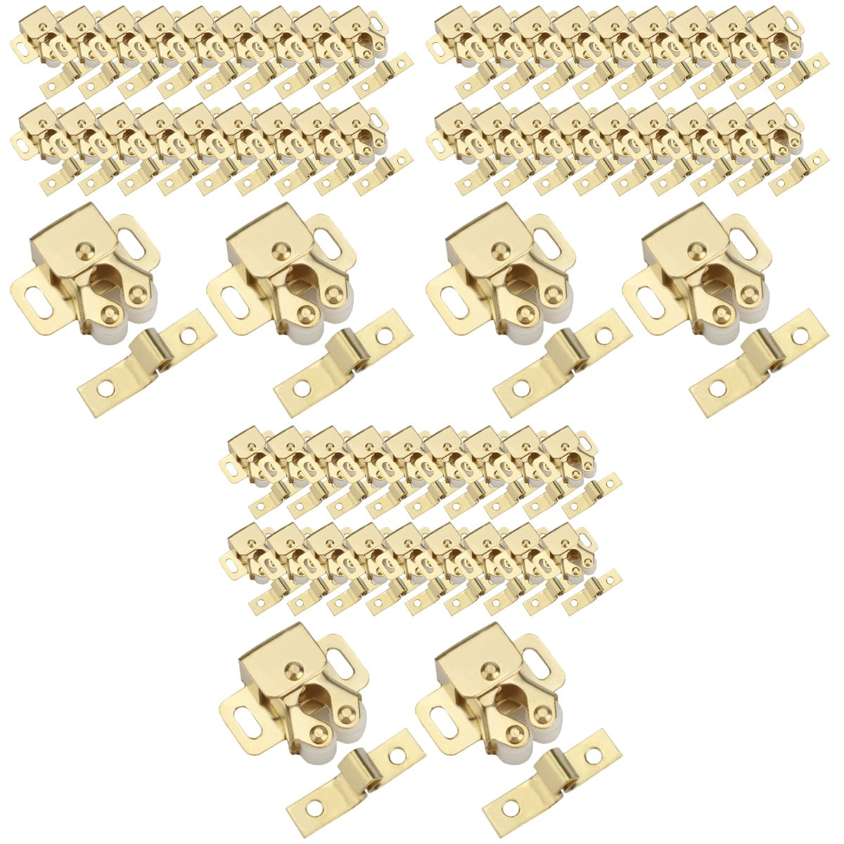 unbranded 60 pcs Cabinet Latches And Catches Spring Cabinet Latches ...